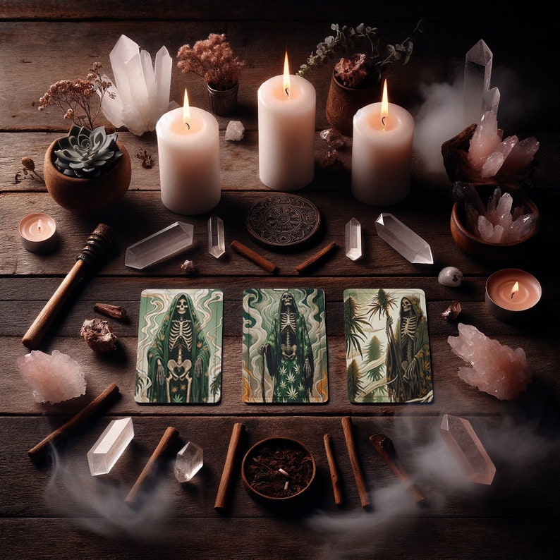 Enchanted Tarot Deck Mockup Kit - Etsy