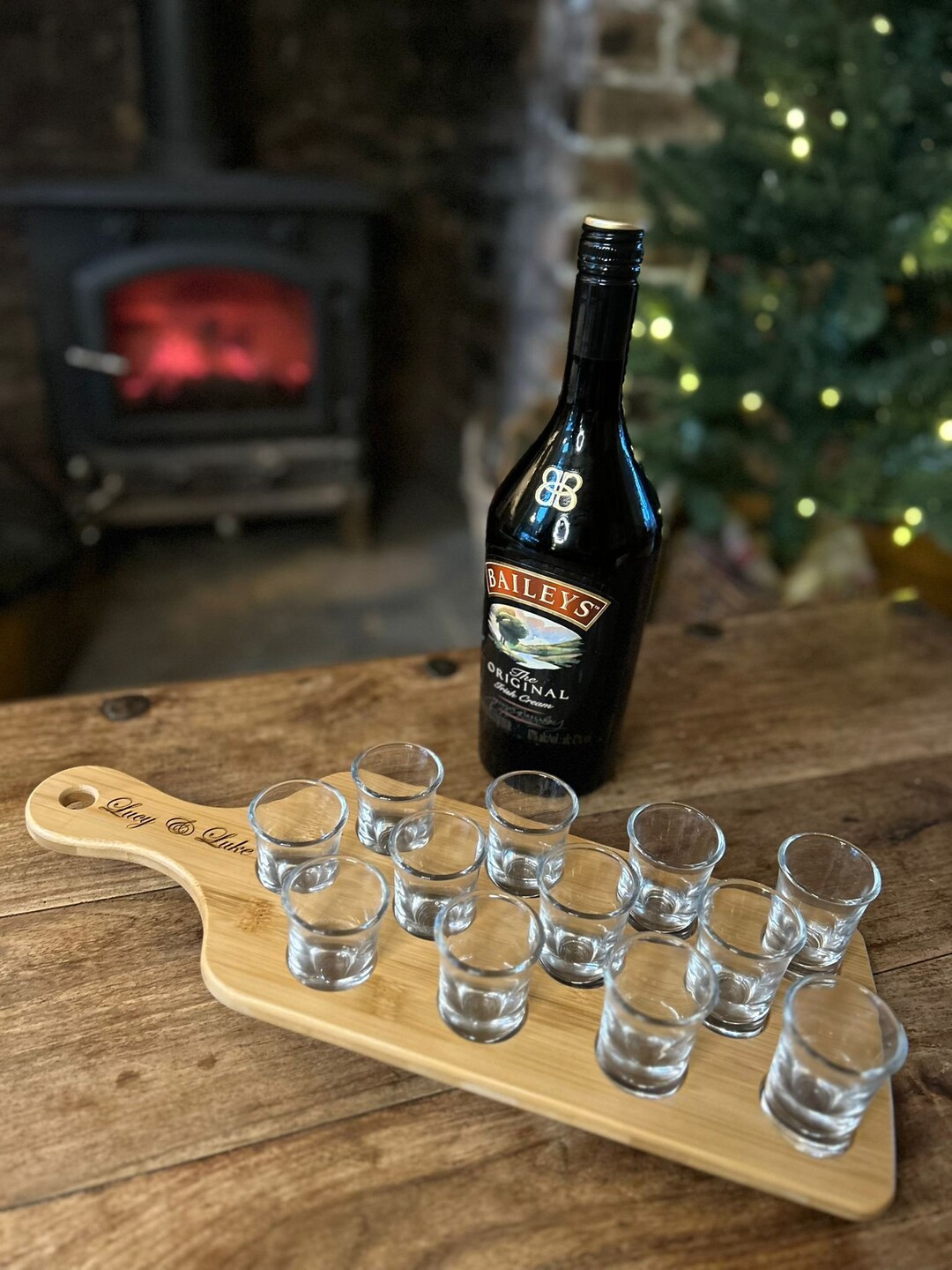Personalised Wooden Shot Paddle - Etsy UK