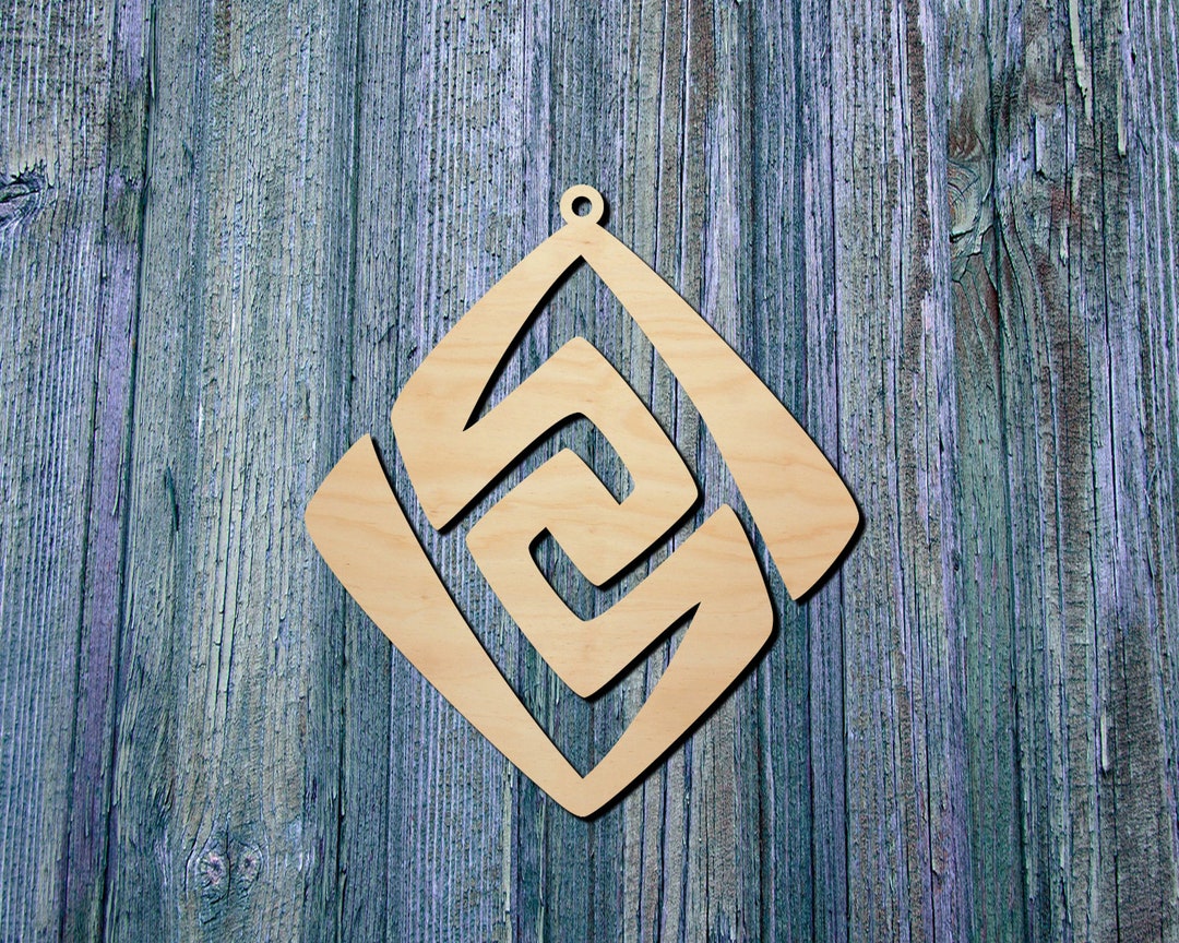 Geo Element Ornament | Wood Decor | Genshin Impact Inspired | Fan Made ...