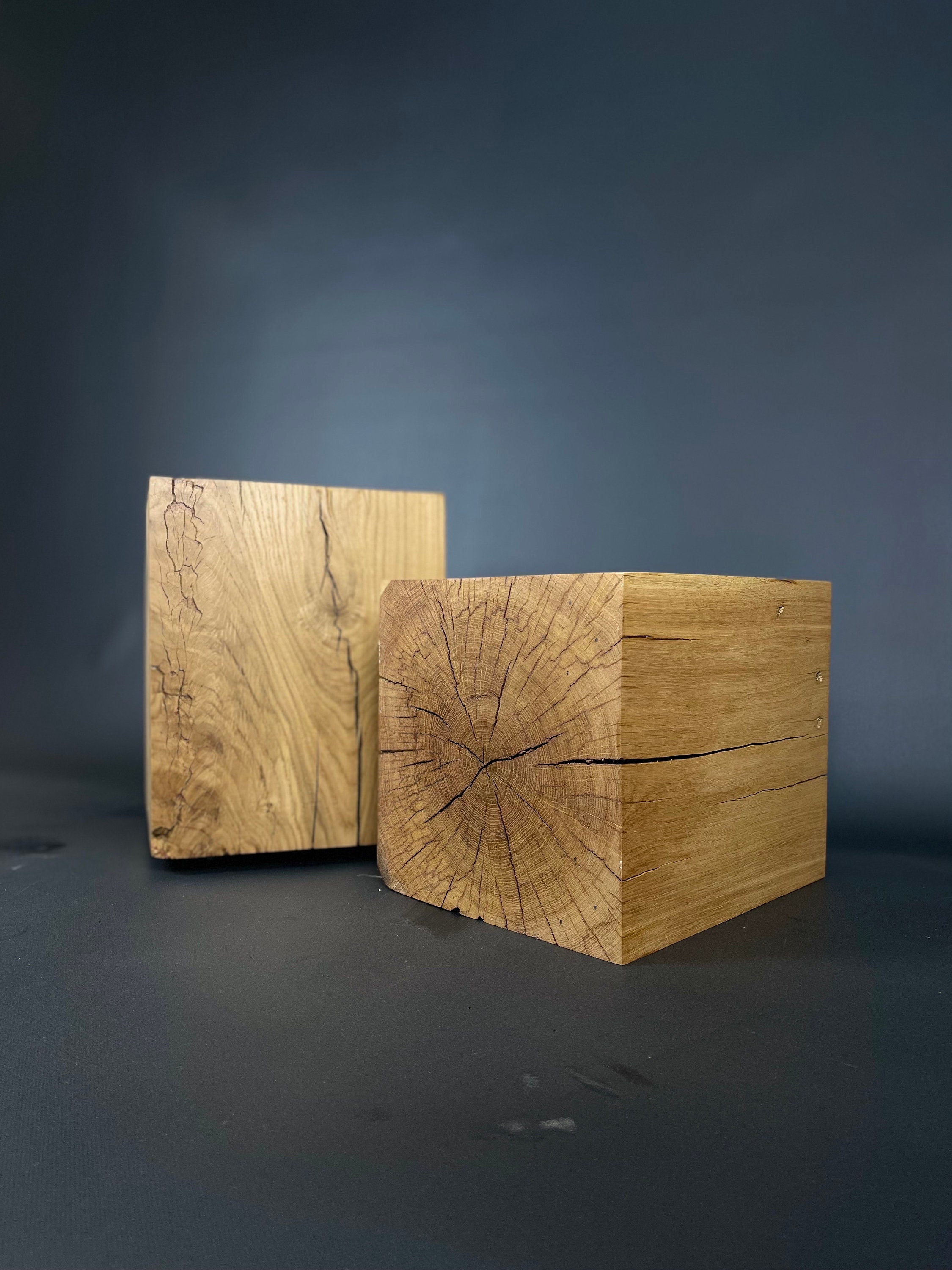 Side Table Oak - Etsy