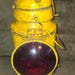 Handlan St. Louis Antique Railroad Lantern Red Glass Lens Yellow Rare ...