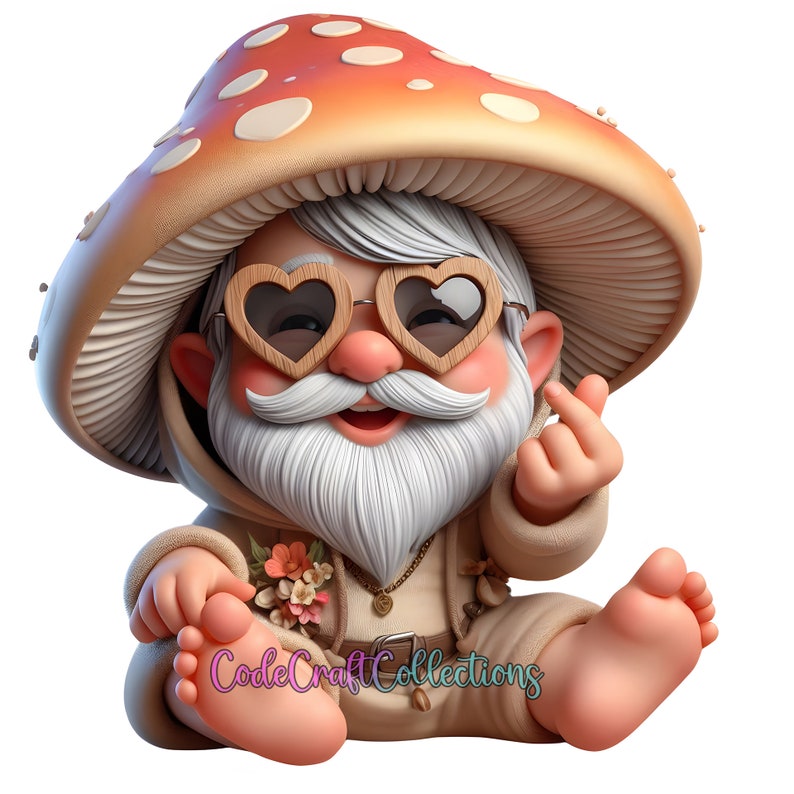 Valentines Gnome Clipart Bundle Set of 12 Adorable Gnomes Illustrations Cute Digital Art for ...