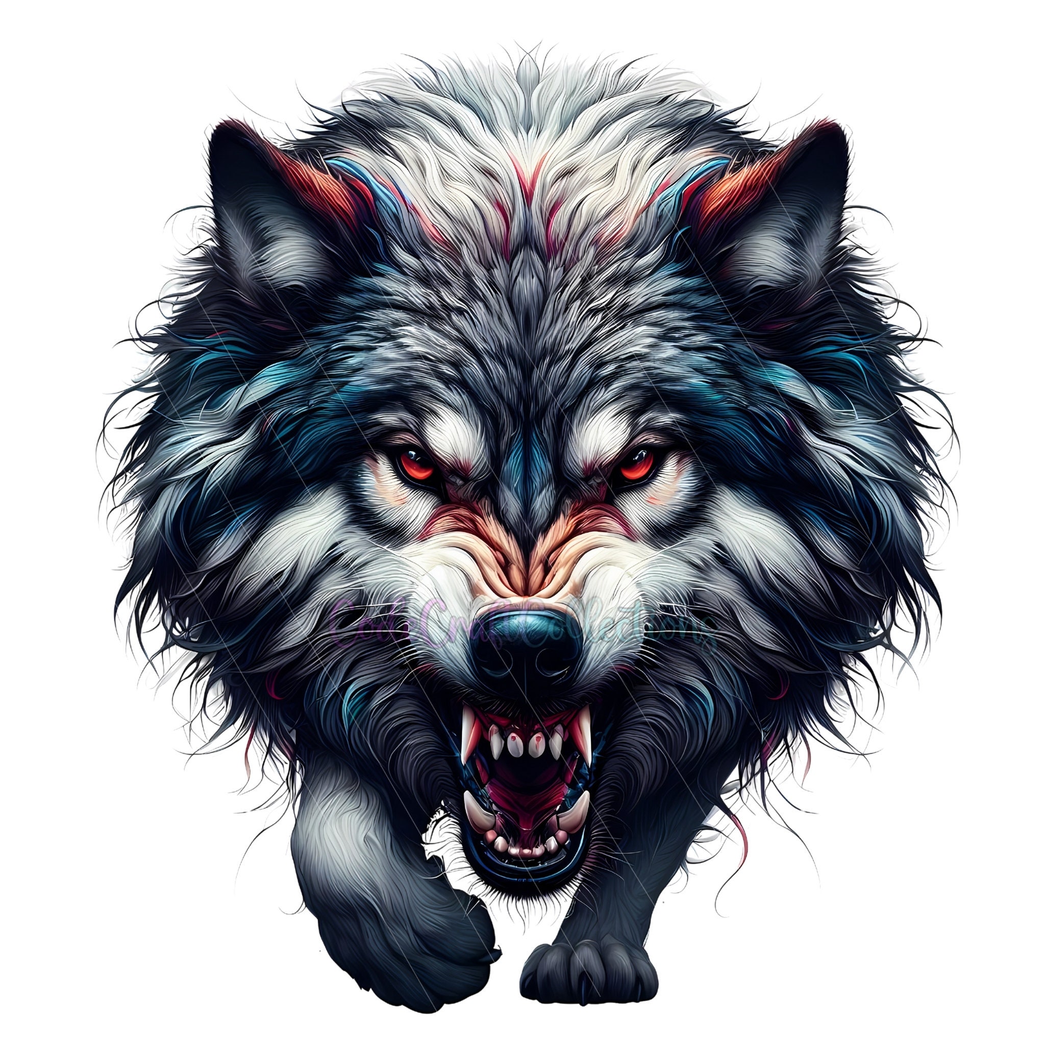 Wolf Clipart Bundle, Wolf Graphics, 16 Wolf PNG & JPG Images for ...