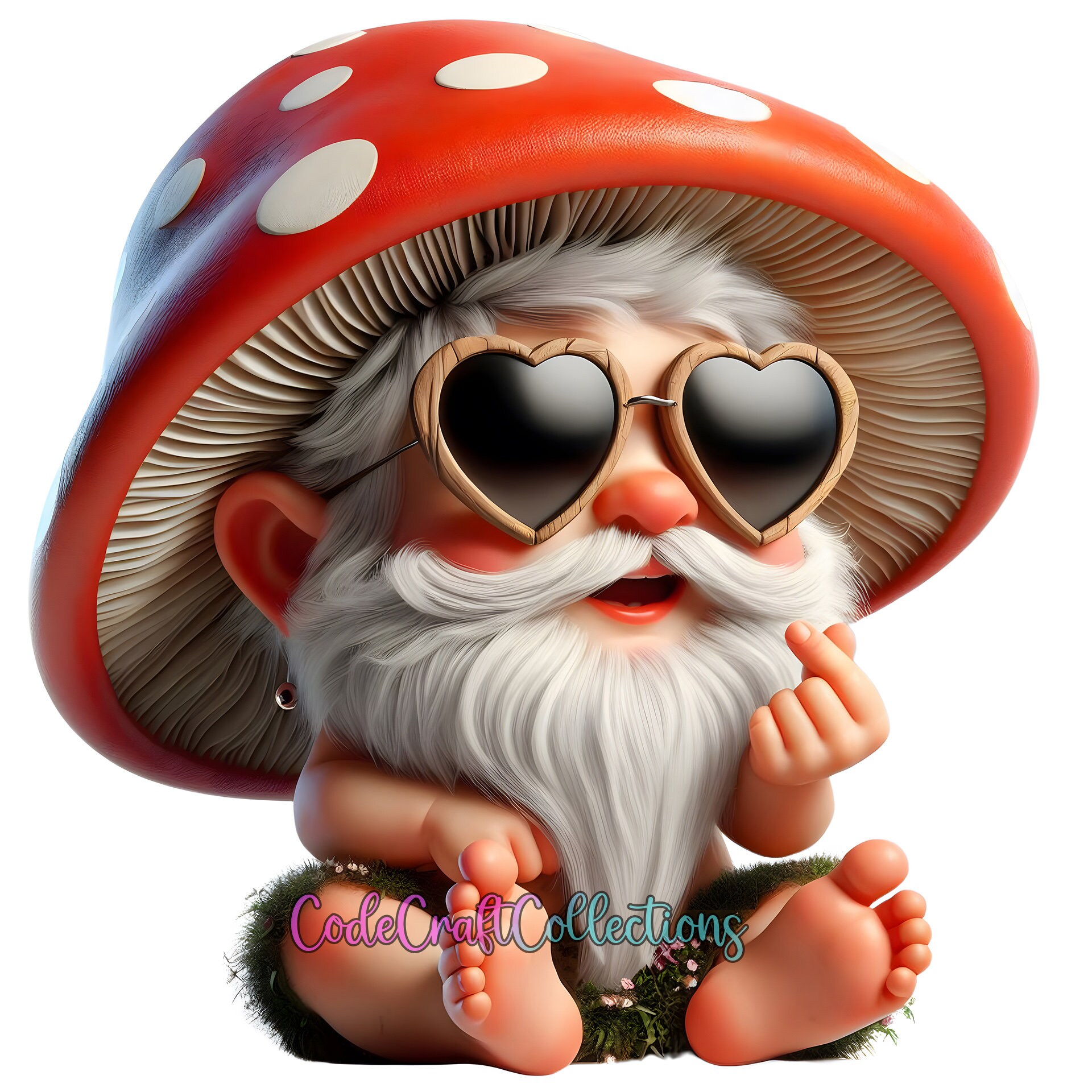 Valentines Gnome Clipart Bundle Set of 12 Adorable Gnomes Illustrations Cute Digital Art for ...