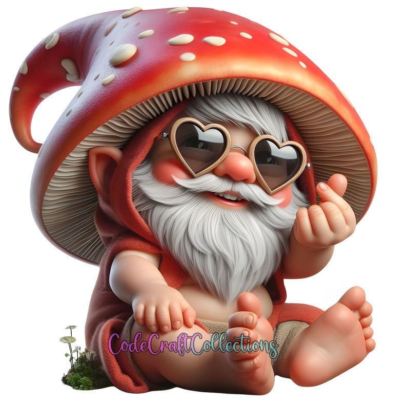 Valentines Gnome Clipart Bundle Set of 12 Adorable Gnomes Illustrations Cute Digital Art for ...