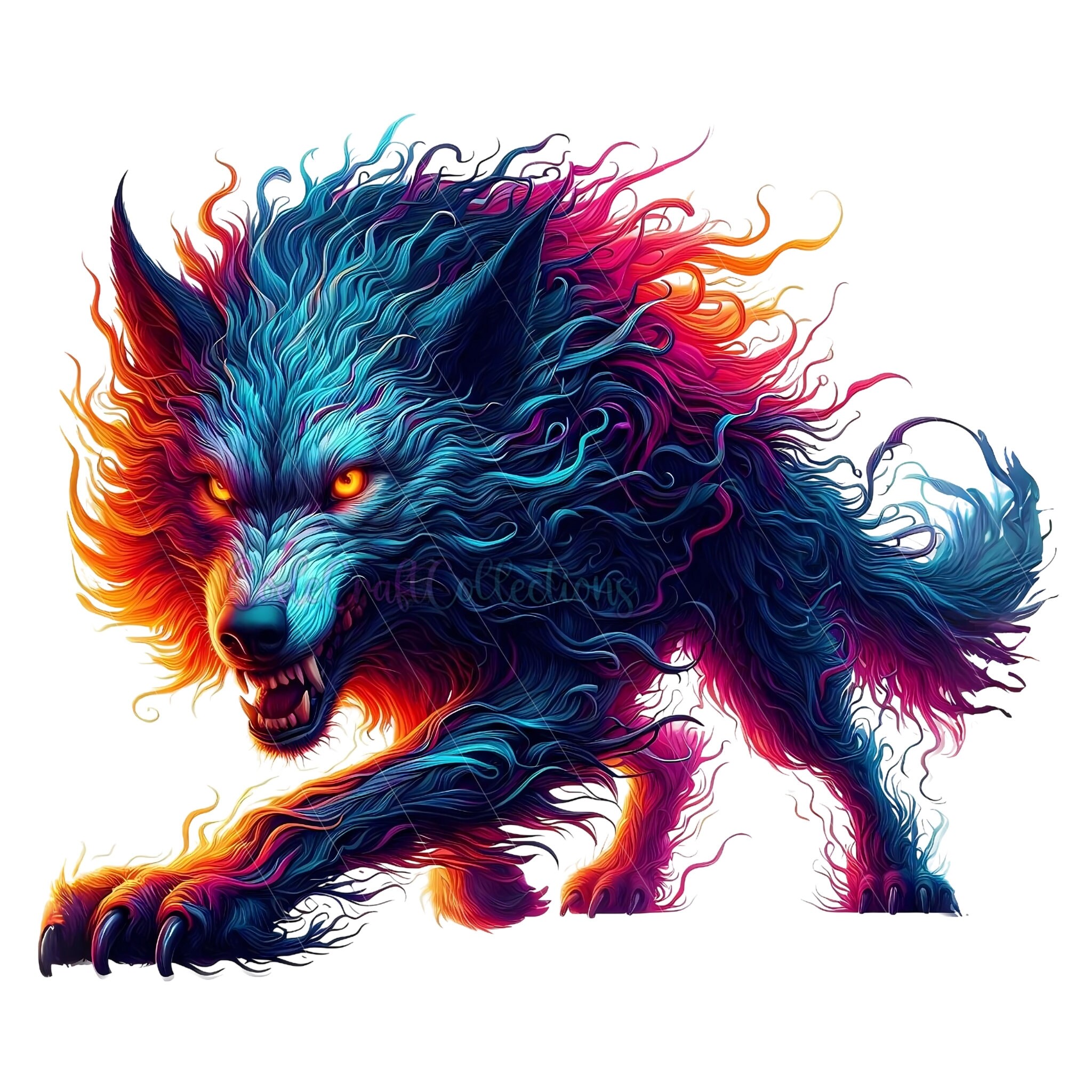 Wolf Clipart Bundle, Wolf Graphics, 16 Wolf PNG & JPG Images for ...