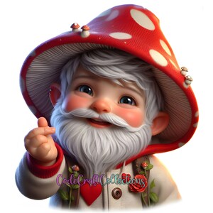 Valentines Gnome Clipart Bundle Set of 12 Adorable Gnomes Illustrations Cute Digital Art for ...