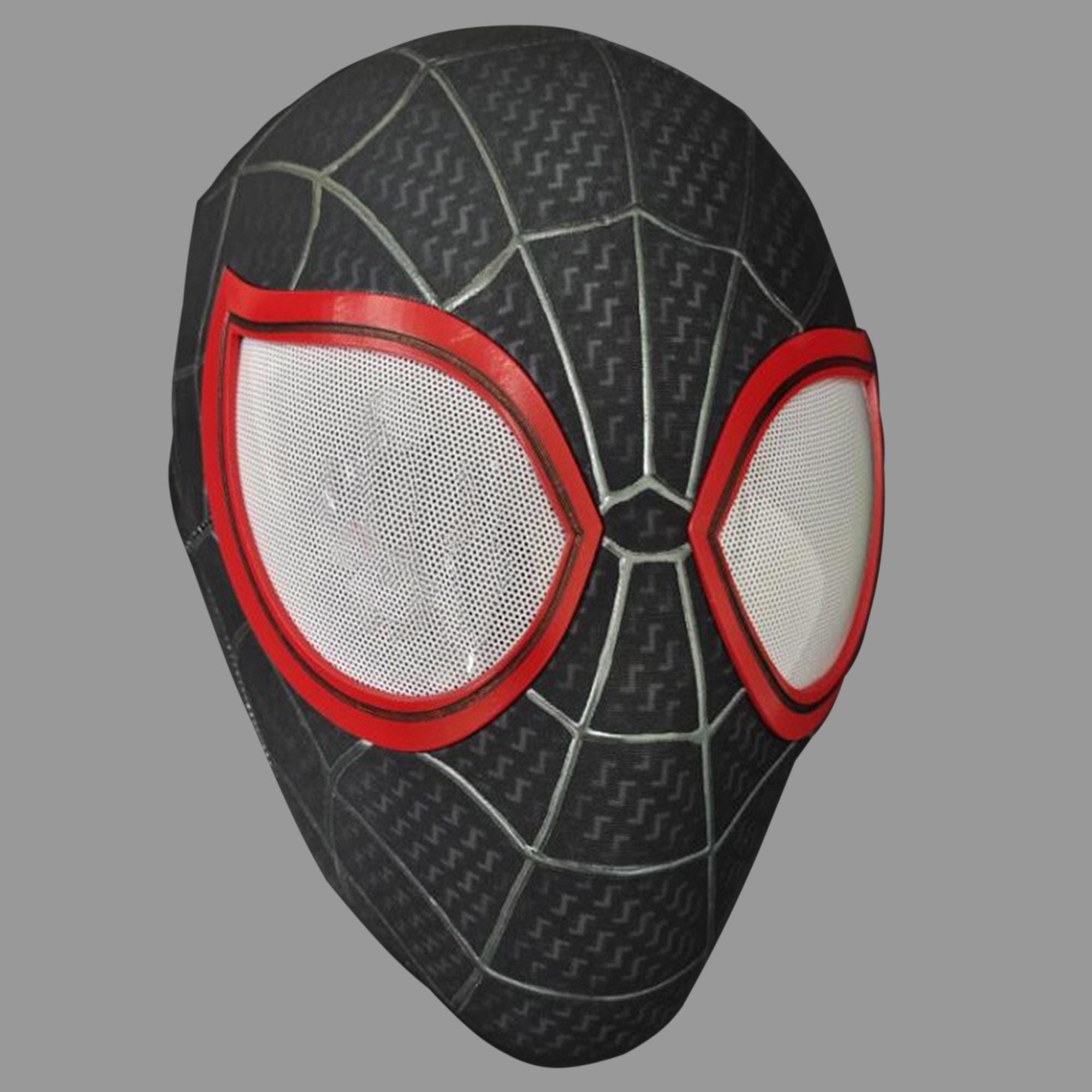 Upgraded Mask, Miles Mask, Spiderman Mask, Magnetic Lenses, Cosplay ...