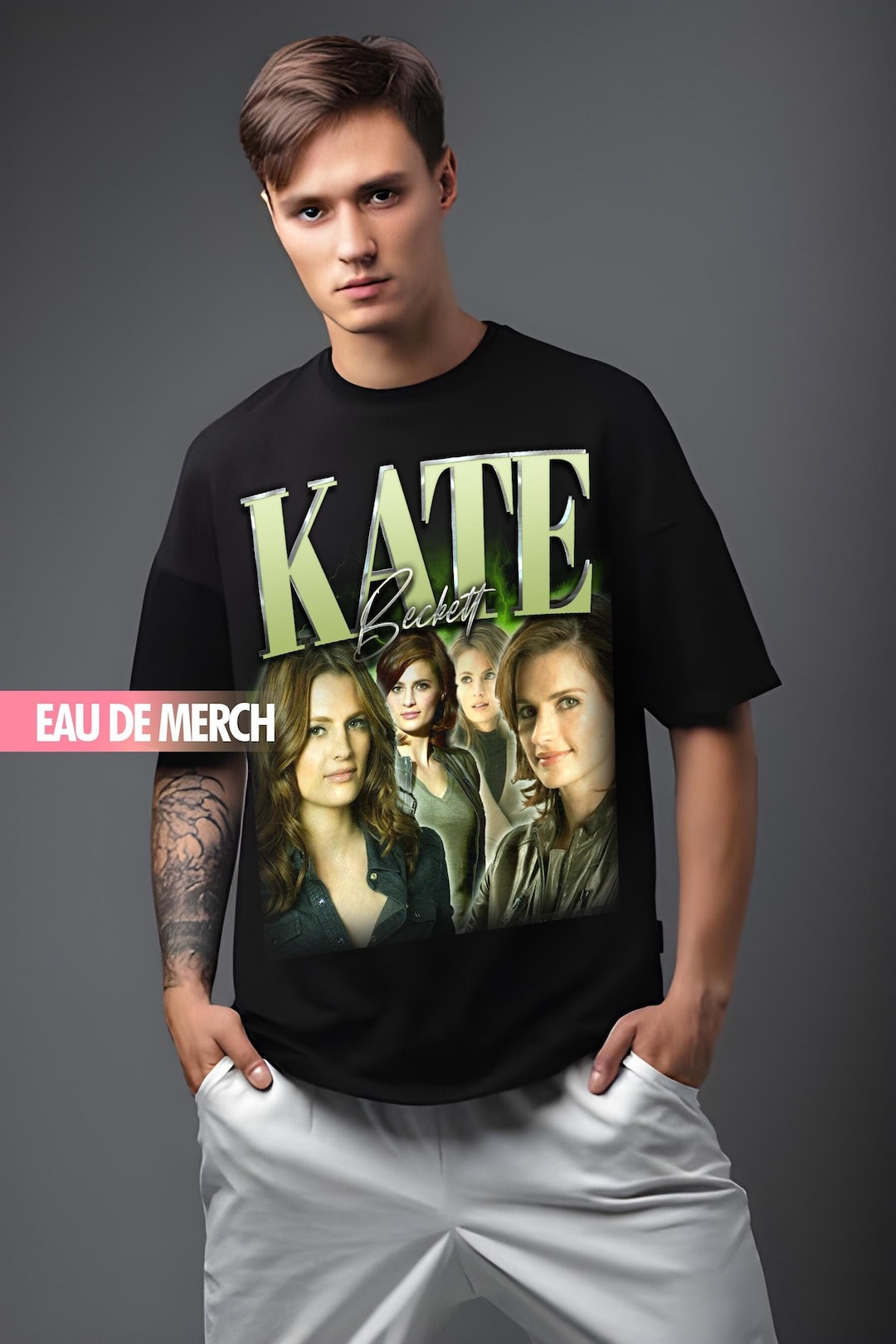 KATE BECKETT TEES / Kate Beckett Vintage Shirt / Kate Beckett 90s ...