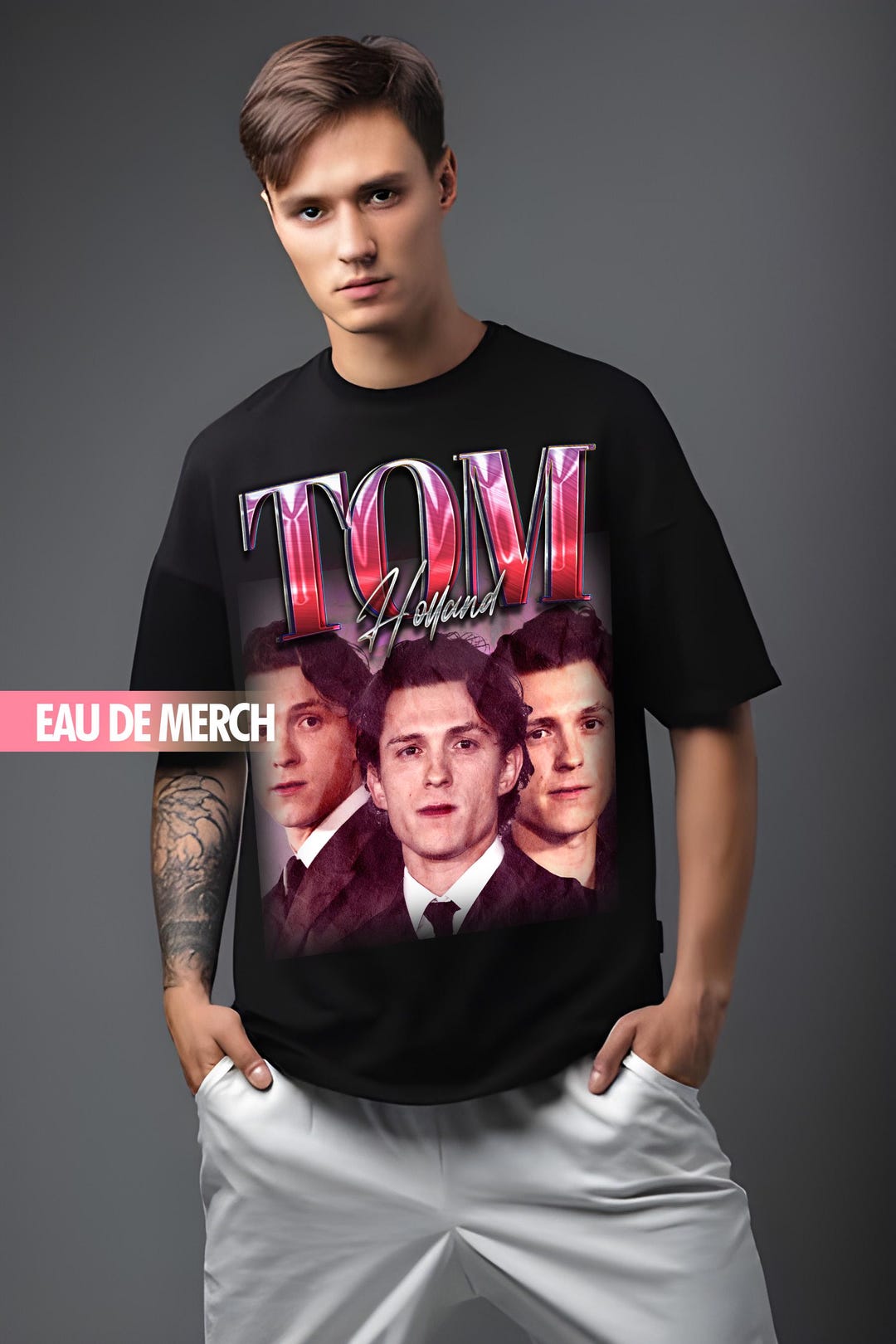 TOM HOLLAND TEES / Tom Holland Vintage Shirt / Tom Holland 90s Tshirt ...