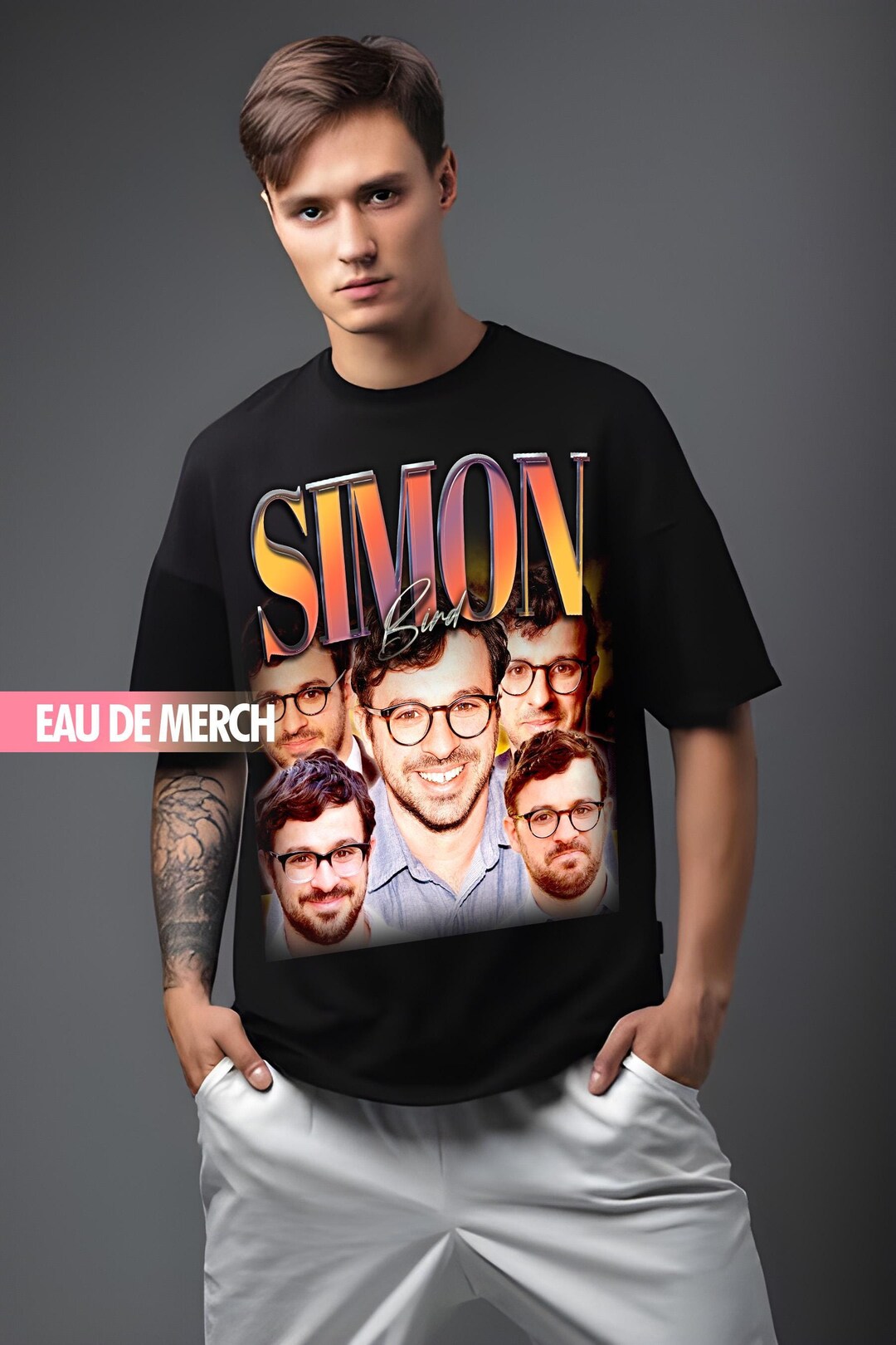 SIMON BIRD TEES / Simon Bird Vintage Shirt / Simon Bird 90s Tshirt ...