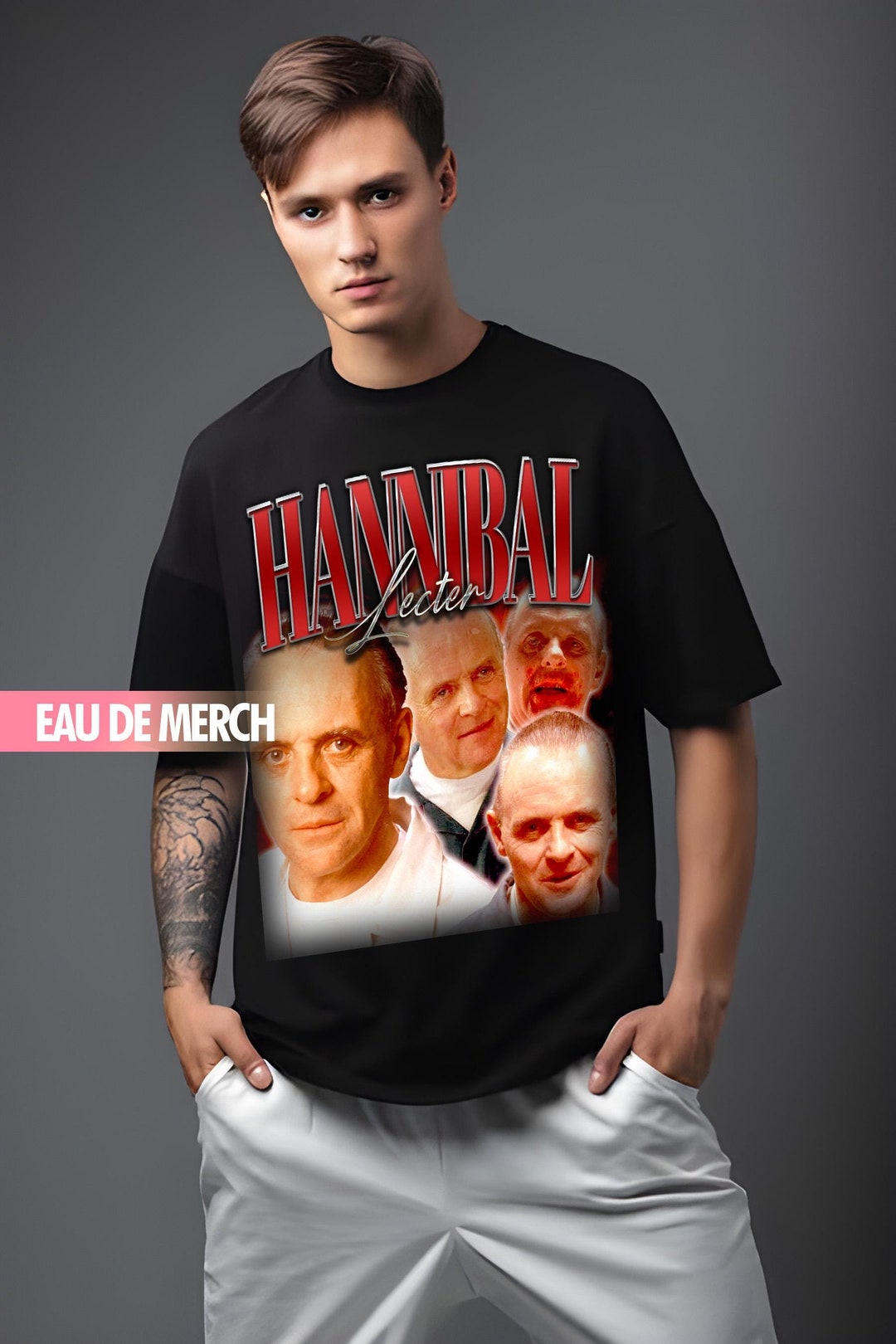 HANNIBAL LECTER TEES / Hannibal Lecter Vintage Shirt / Hannibal Lecter ...