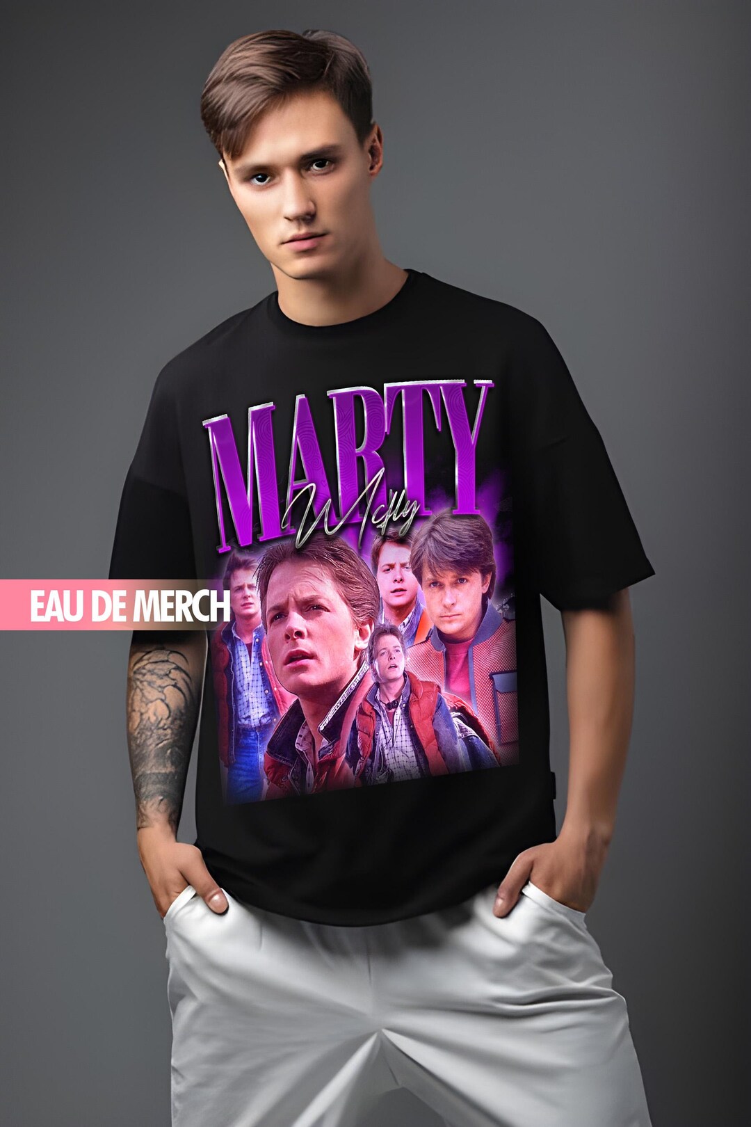 MARTY MCFLY TEES / Marty Mcfly Vintage Shirt / Marty Mcfly 90s Tshirt ...