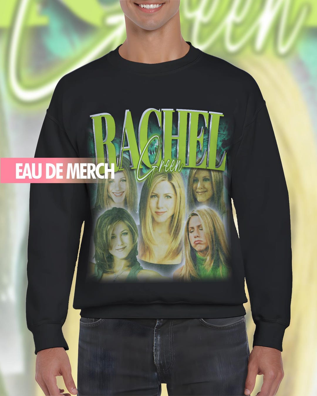 RACHEL GREEN SWEATSHIRT / Rachel Green Vintage Shirt / Rachel Green ...