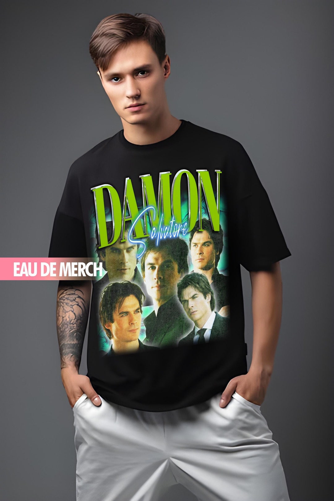DAMON SALVATORE TEES / Damon Salvatore Vintage Shirt / Damon Salvatore ...