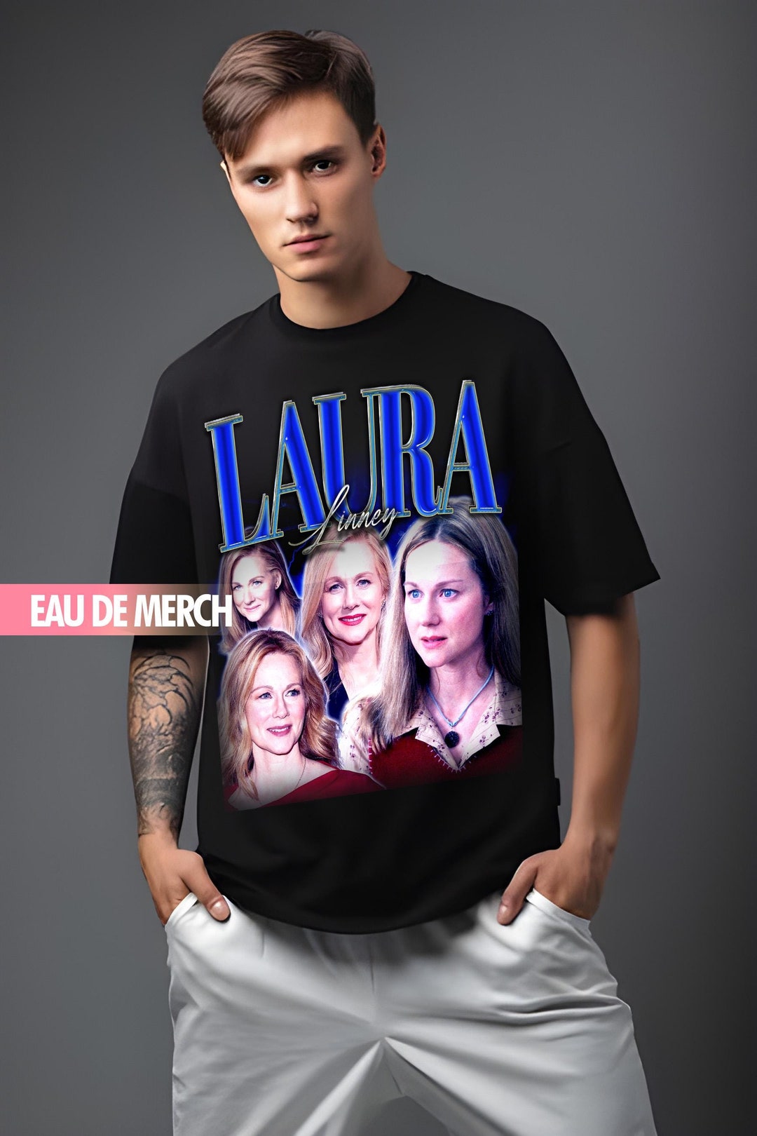 LAURA LINNEY TEES / Laura Linney Vintage Shirt / Laura Linney 90s ...