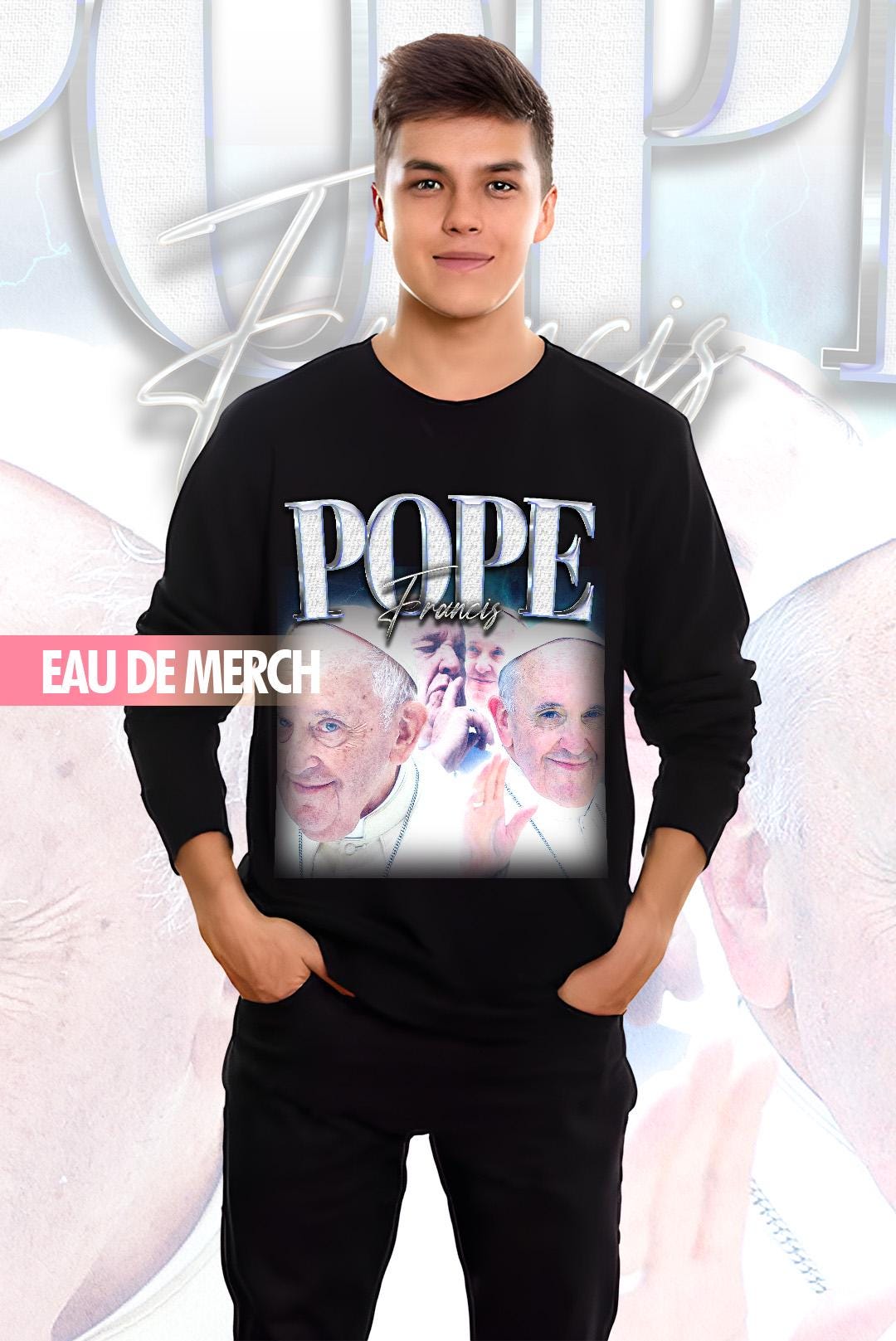 POPE FRANCIS TEES / Pope Francis Vintage Shirt / Pope Francis 90s ...