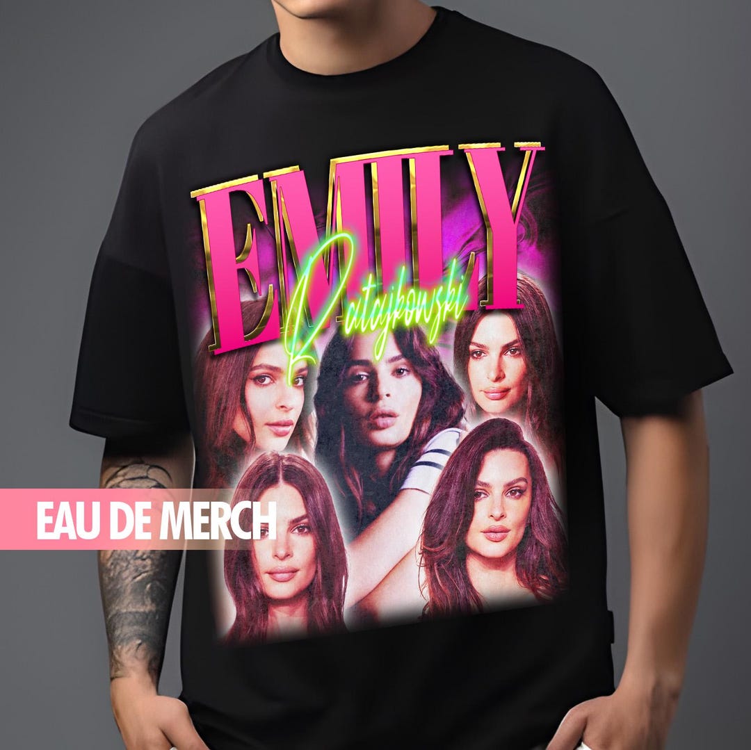 EMILY RATAJKOWSKI TEES / Emily Ratajkowski Vintage Shirt / Emily ...