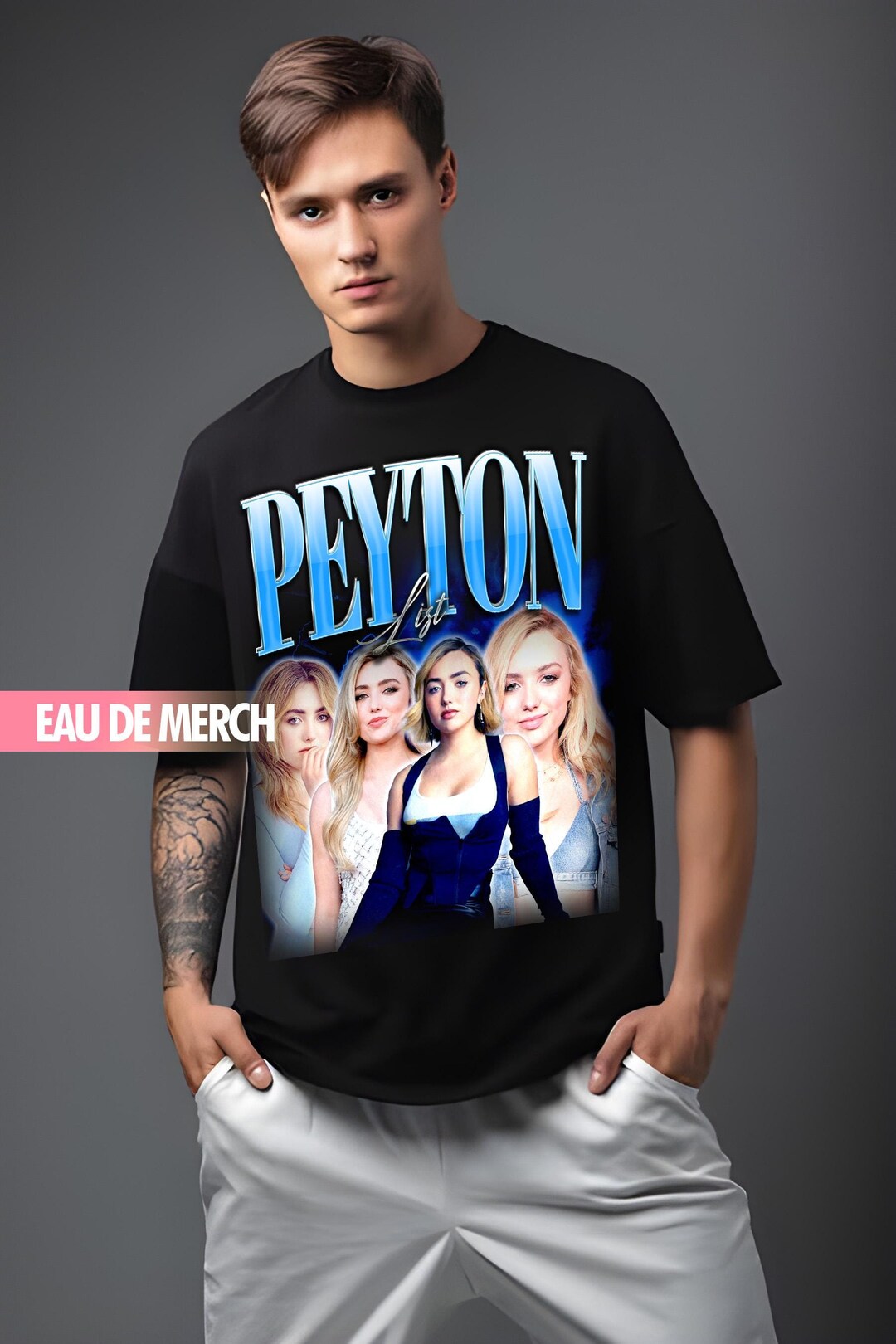 PEYTON LIST TEES / Peyton List Vintage Shirt / Peyton List 90s Tshirt / Peyton List Tribute ...