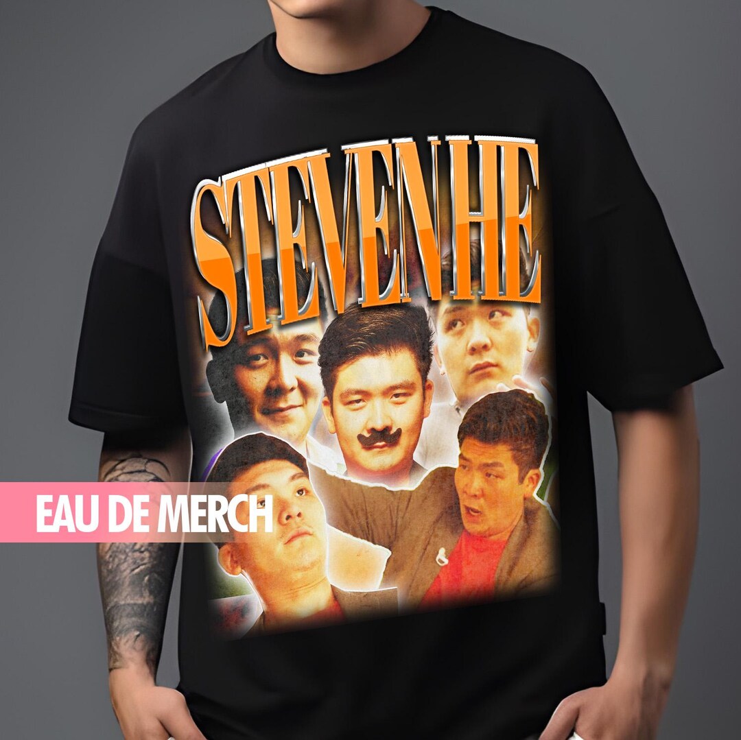 STEVEN HE SHIRT / Steven He Vintage Tees / Steven He 90s Tshirt ...