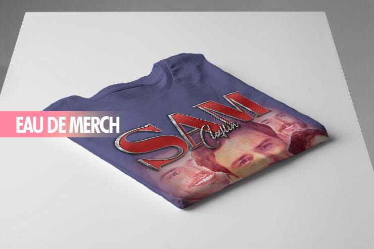 SAM CLAFLIN TEES / Sam Claflin Vintage Shirt / Sam Claflin 90s Tshirt ...