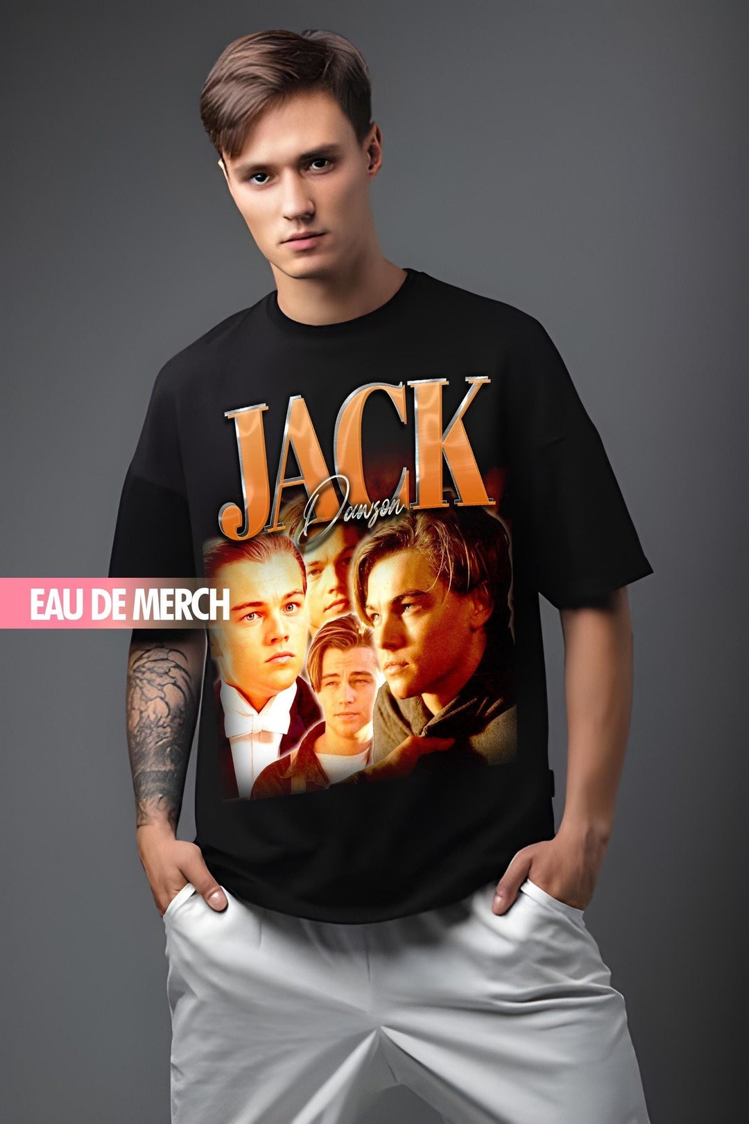 JACK DAWSON TEES / Jack Dawson Vintage Shirt / Jack Dawson 90s Tshirt ...
