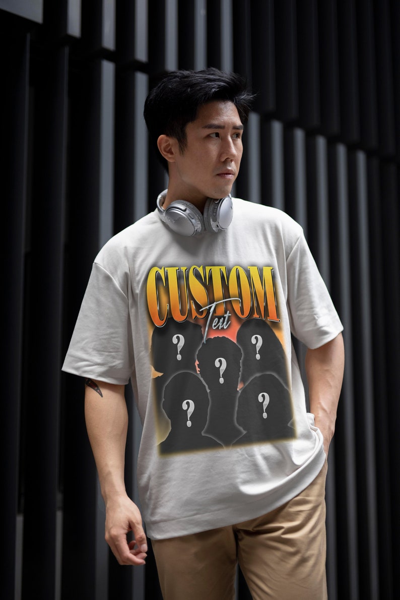 CUSTOM SHIRT - Customize Person T-shirt - Christmas Gift - Family Merch ...