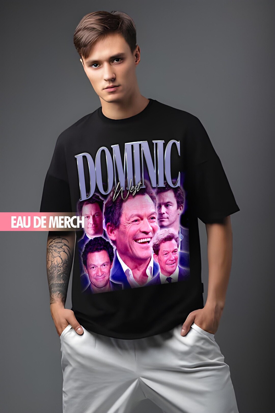 DOMINIC WEST TEES / Dominic West Vintage Shirt / Dominic West 90s ...