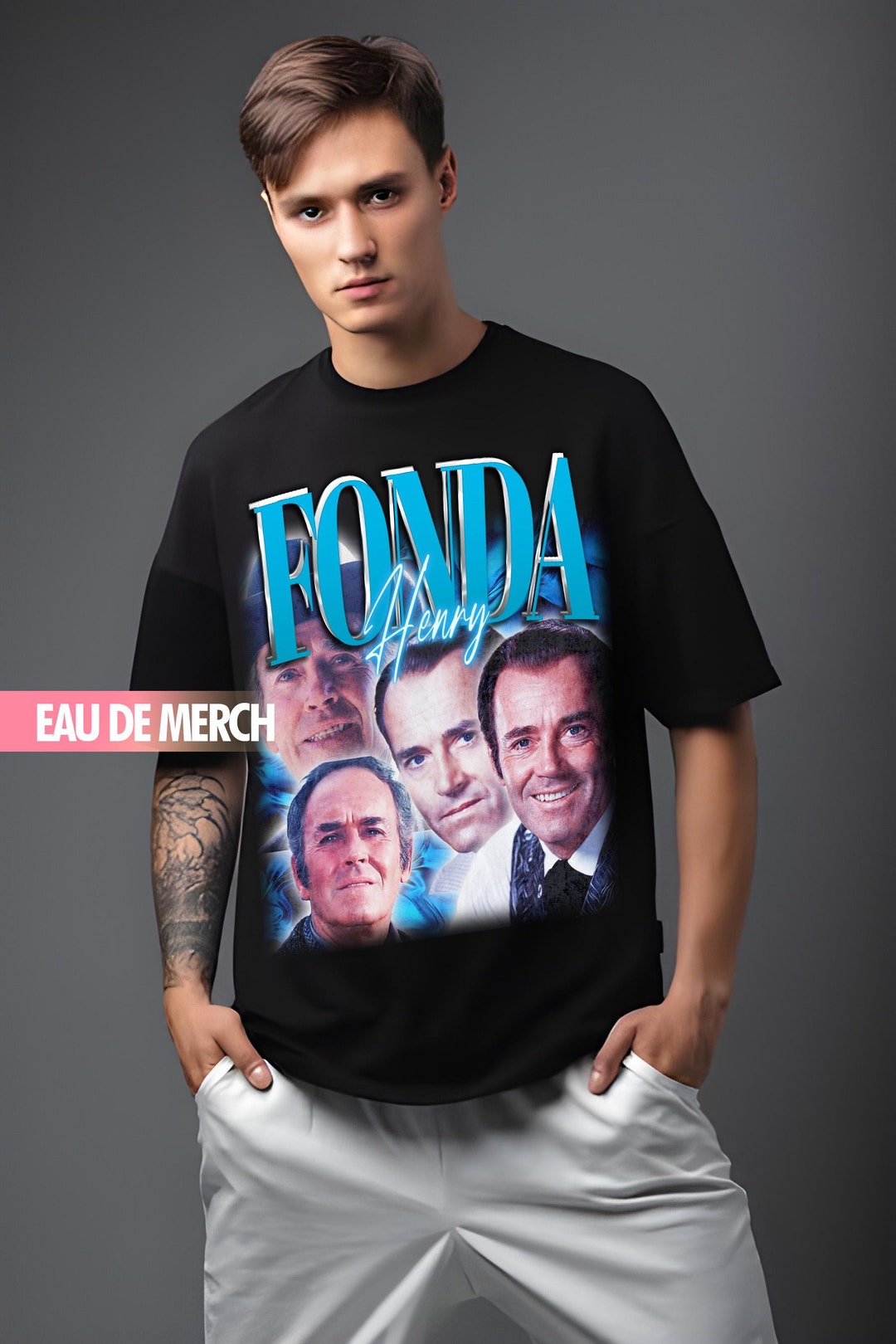 HENRY FONDA TEES / Henry Fonda Vintage Shirt / Henry Fonda 90s Tshirt ...