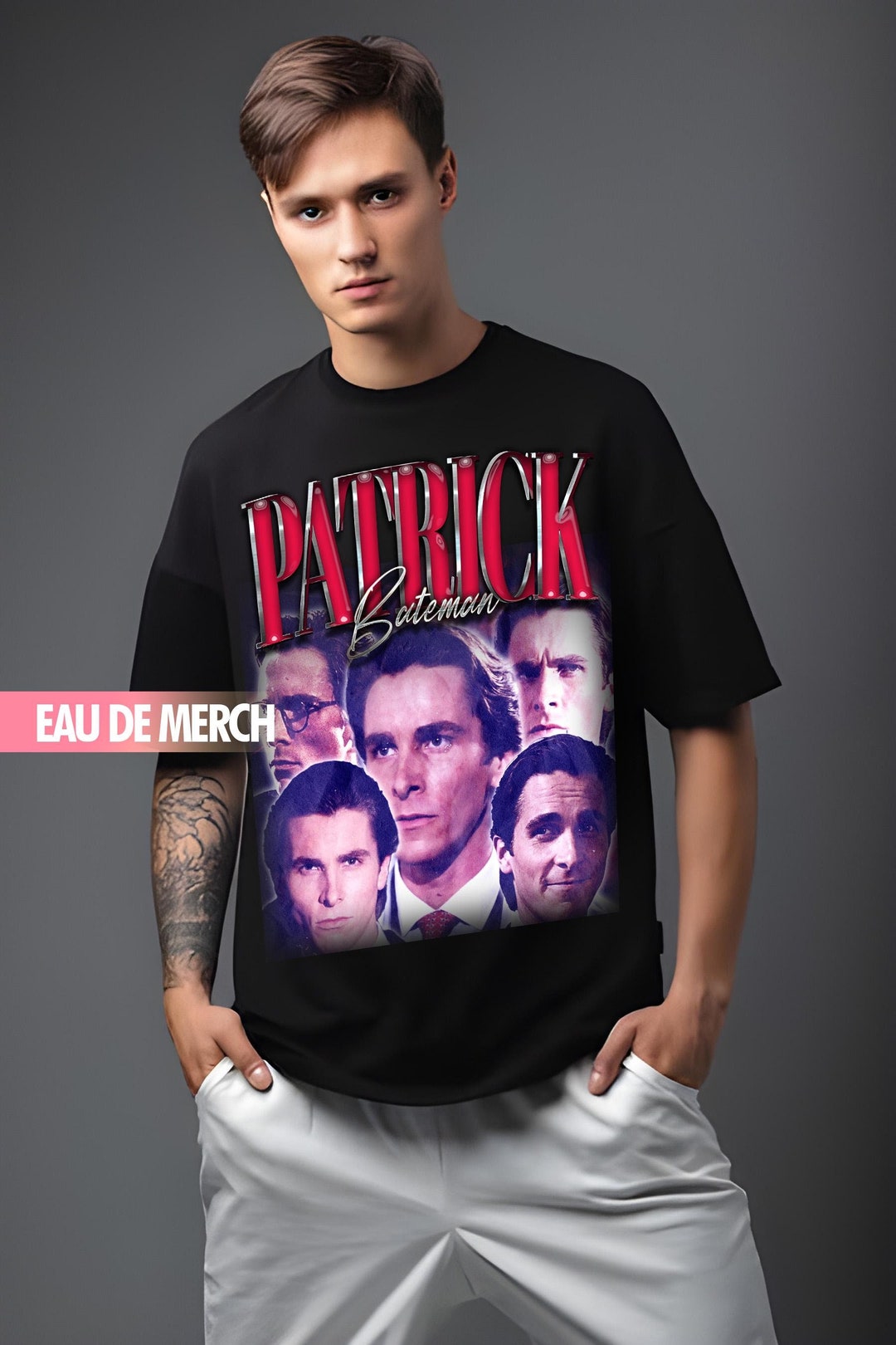PATRICK BATEMAN TEES / Patrick Bateman Vintage Shirt / Patrick Bateman ...
