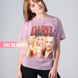 DARYL HANNAH TEES / Daryl Hannah Vintage Shirt / Daryl Hannah 90s Tshirt / Daryl Hannah Tribute ...