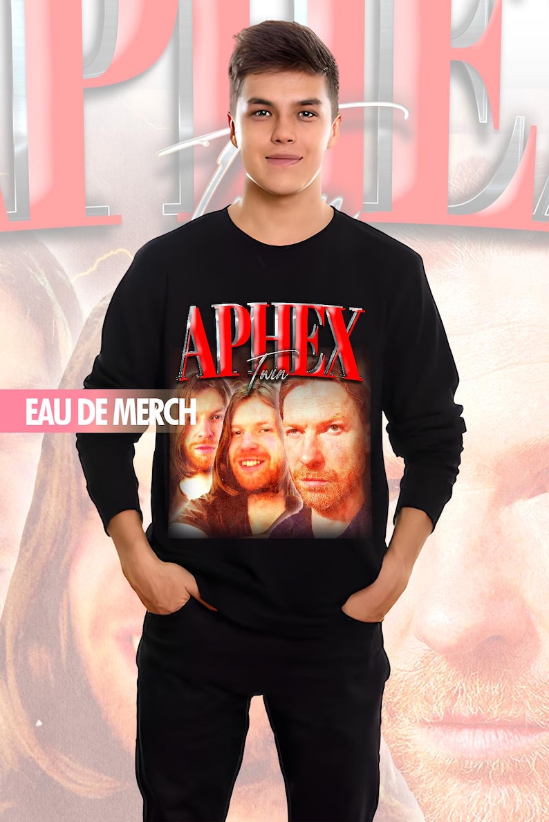 APHEX TWIN TEES / Aphex Twin Vintage Shirt / Aphex Twin 90s Tshirt ...