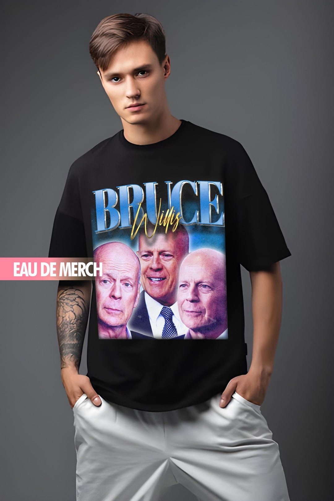 BRUCE WILLIS TEES / Bruce Willis Vintage Shirt / Bruce Willis 90s ...