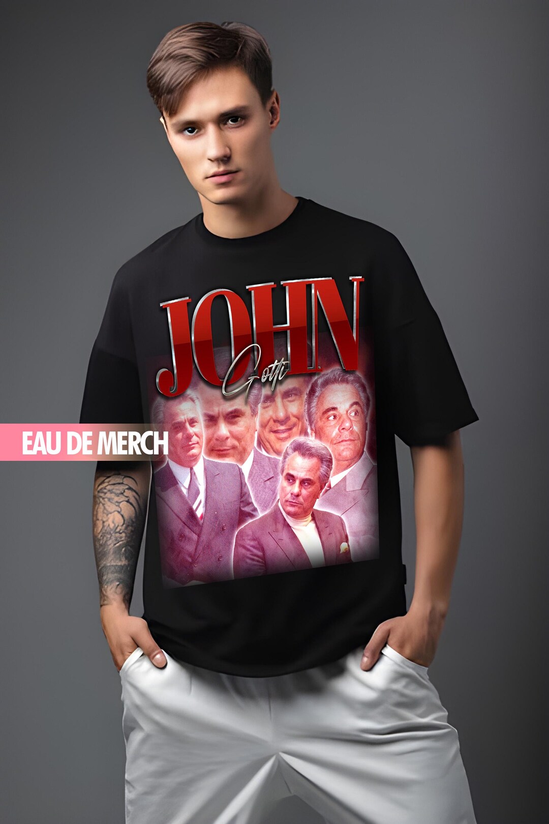JOHN GOTTI TEES / John Gotti Vintage Shirt / John Gotti 90s Tshirt ...