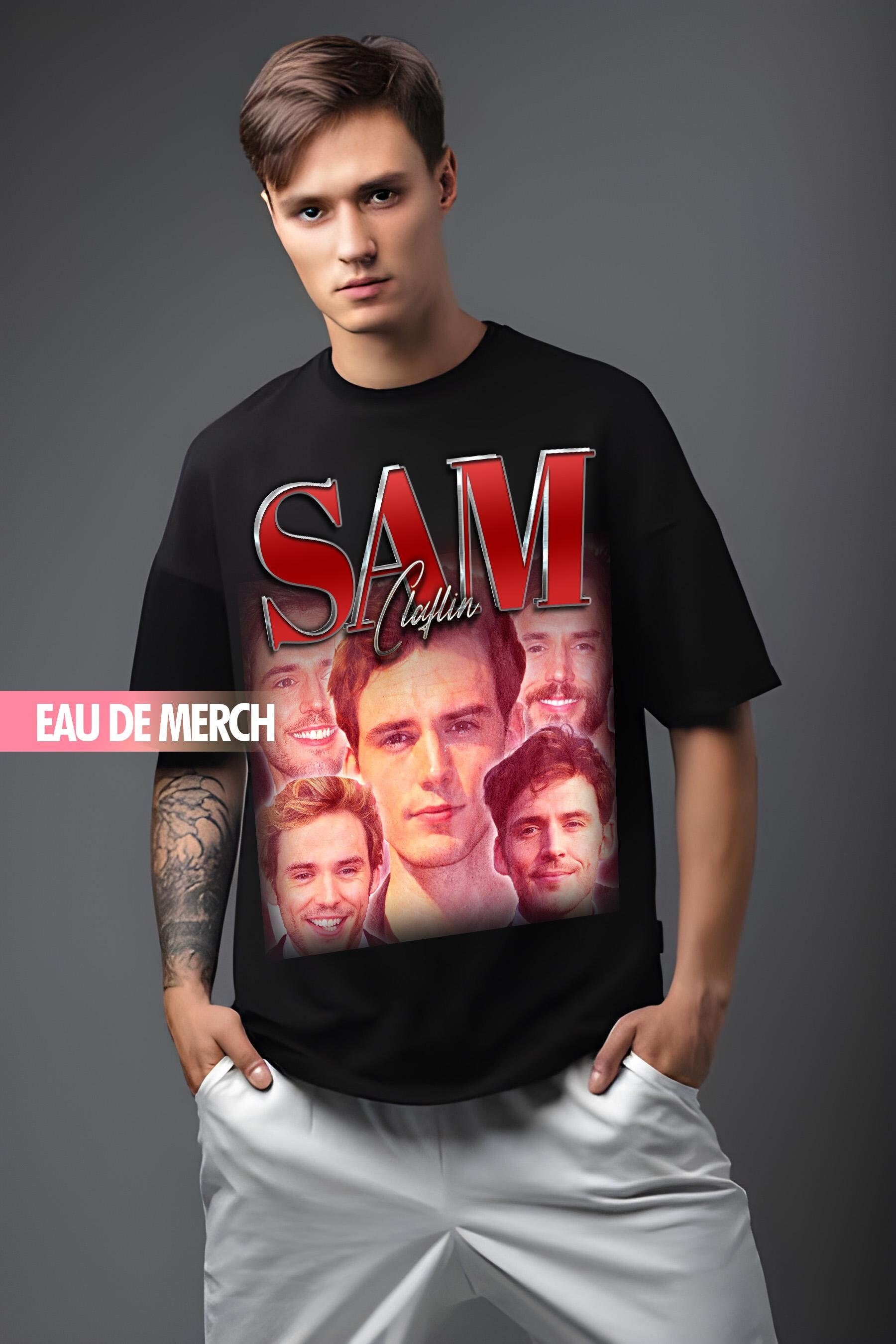 SAM CLAFLIN TEES / Sam Claflin Vintage Shirt / Sam Claflin 90s Tshirt ...