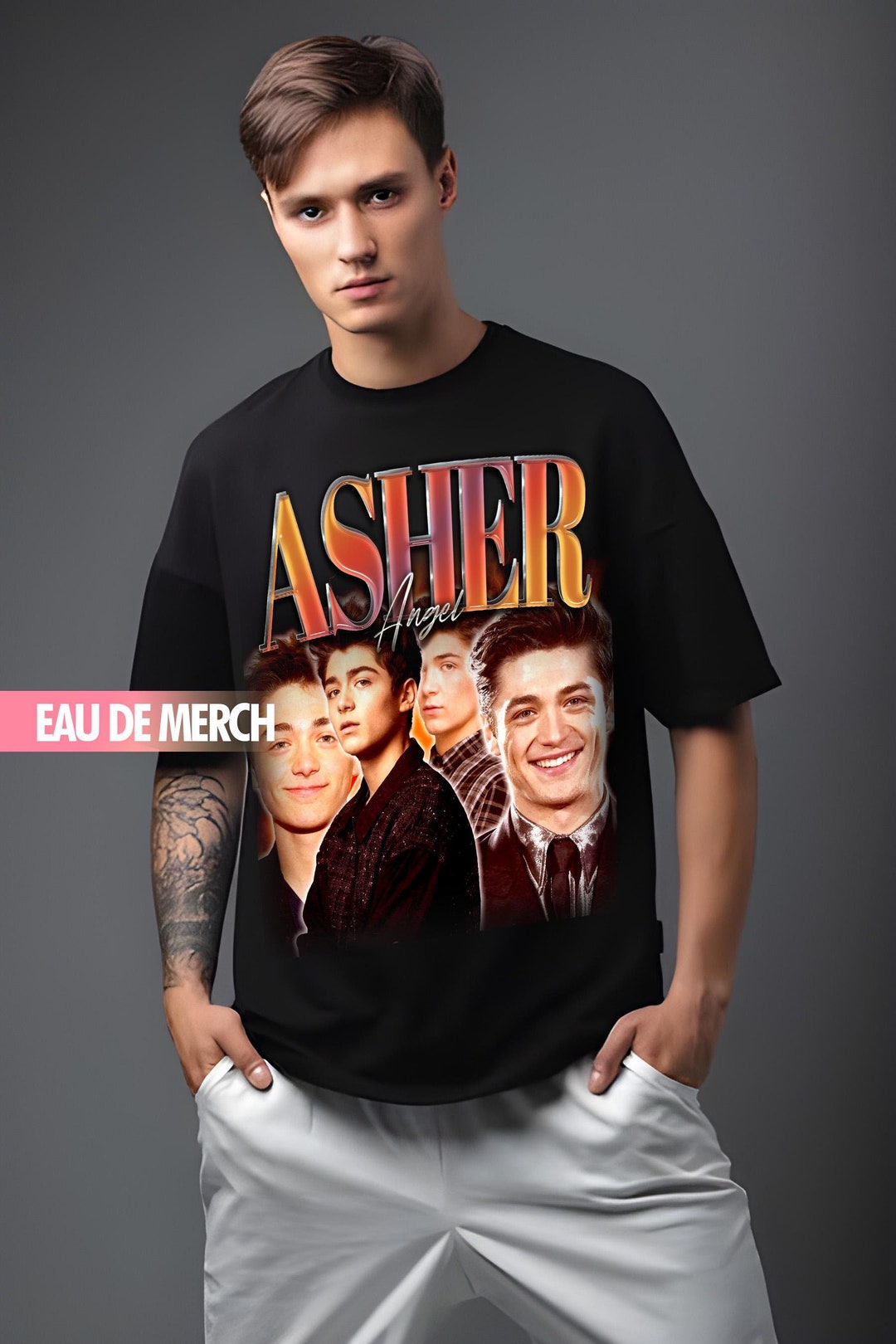 ASHER ANGEL TEES / Asher Angel Vintage Shirt / Asher Angel 90s Tshirt / Asher Angel Tribute ...