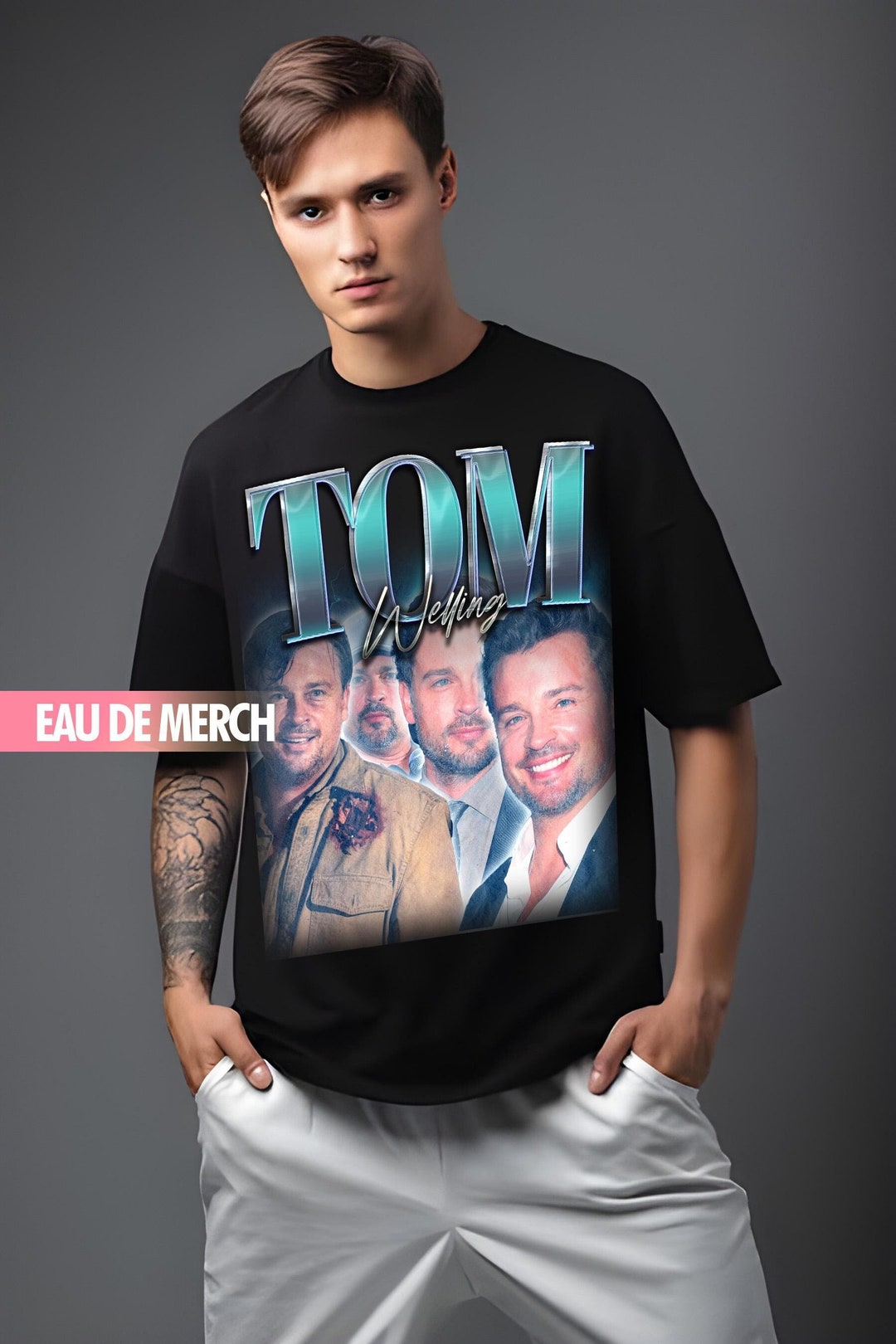 TOM WELLING TEES / Tom Welling Vintage Shirt / Tom Welling 90s Tshirt ...