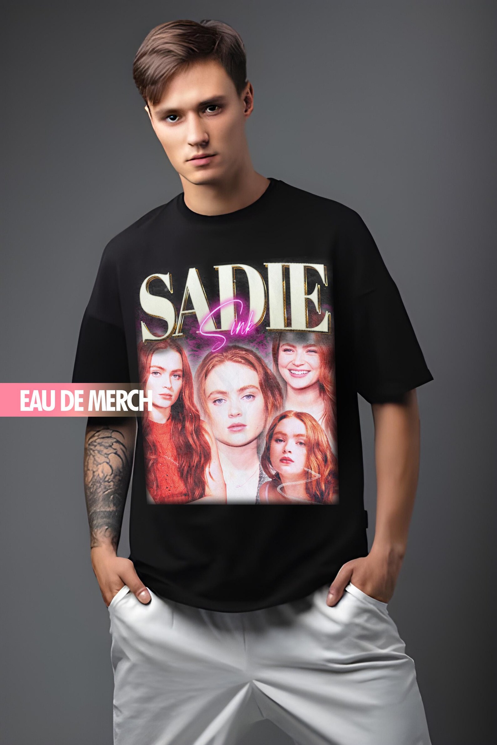 SADIE SINK TEES / Sadie Sink Vintage Shirt / Sadie Sink 90s Tshirt ...