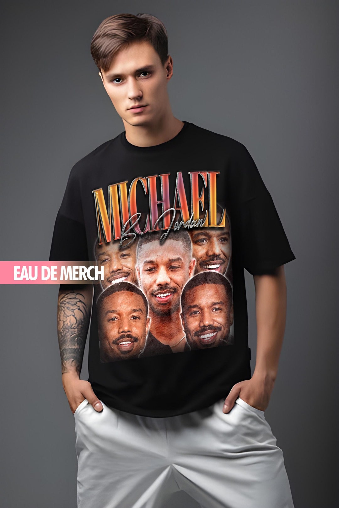 MICHAEL B JORDAN TEES / Michael B Jordan Vintage Shirt / Michael B ...