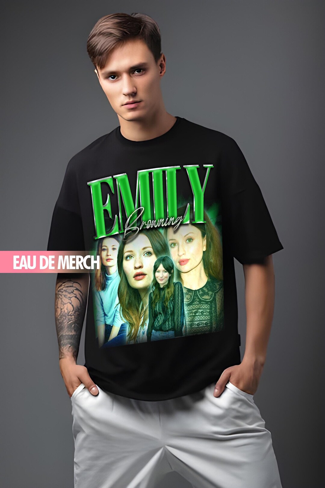 EMILY BROWNING TEES / Emily Browning Vintage Shirt / Emily Browning 90s ...