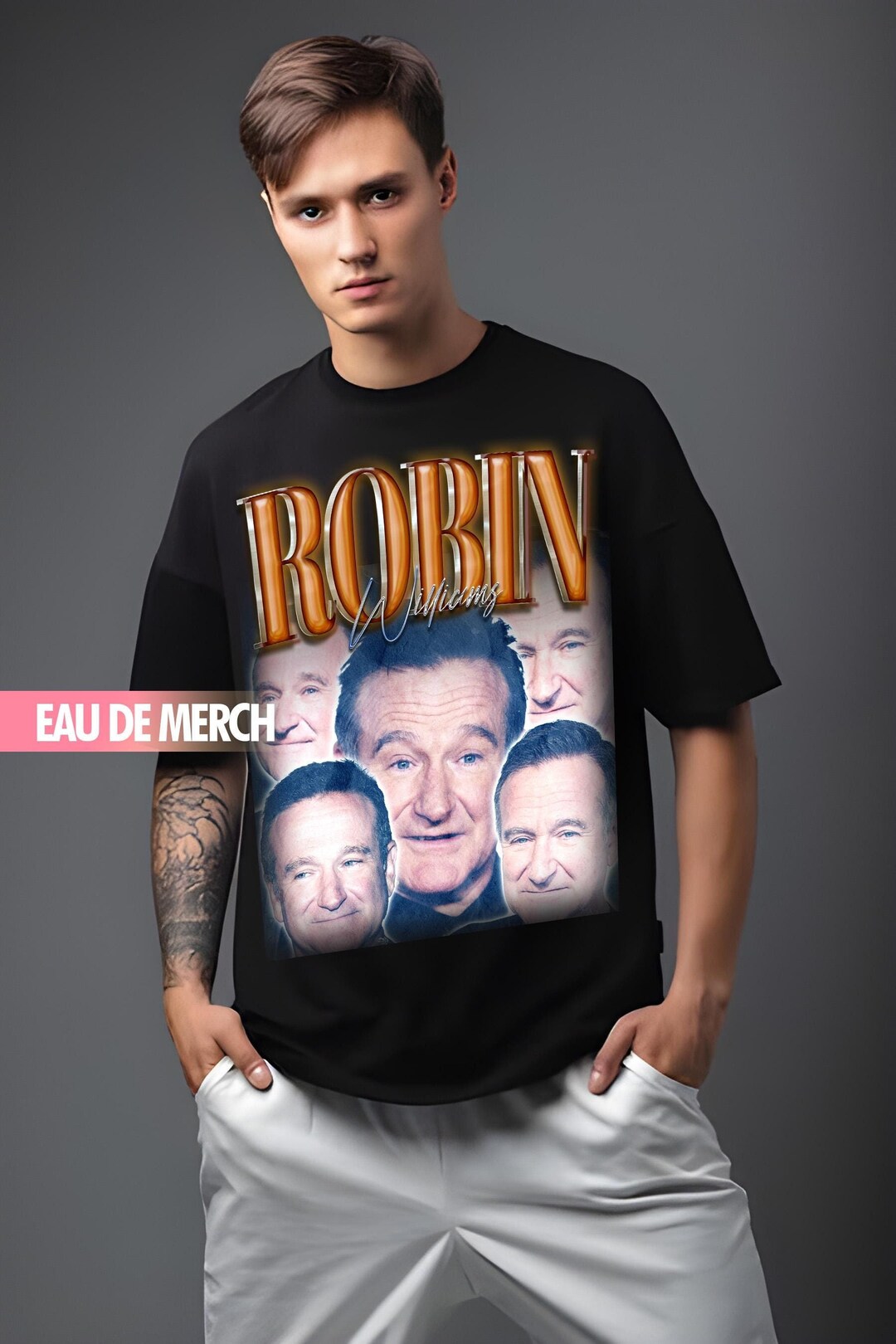 ROBIN WILLIAMS TEES / Robin Williams Vintage Shirt / Robin Williams 90s ...