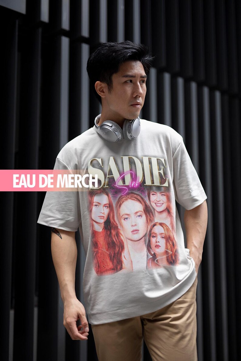 SADIE SINK TEES / Sadie Sink Vintage Shirt / Sadie Sink 90s Tshirt ...