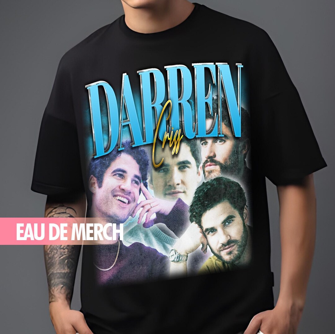 DARREN CRISS TEES / Darren Criss Vintage Shirt / Darren Criss 90s ...