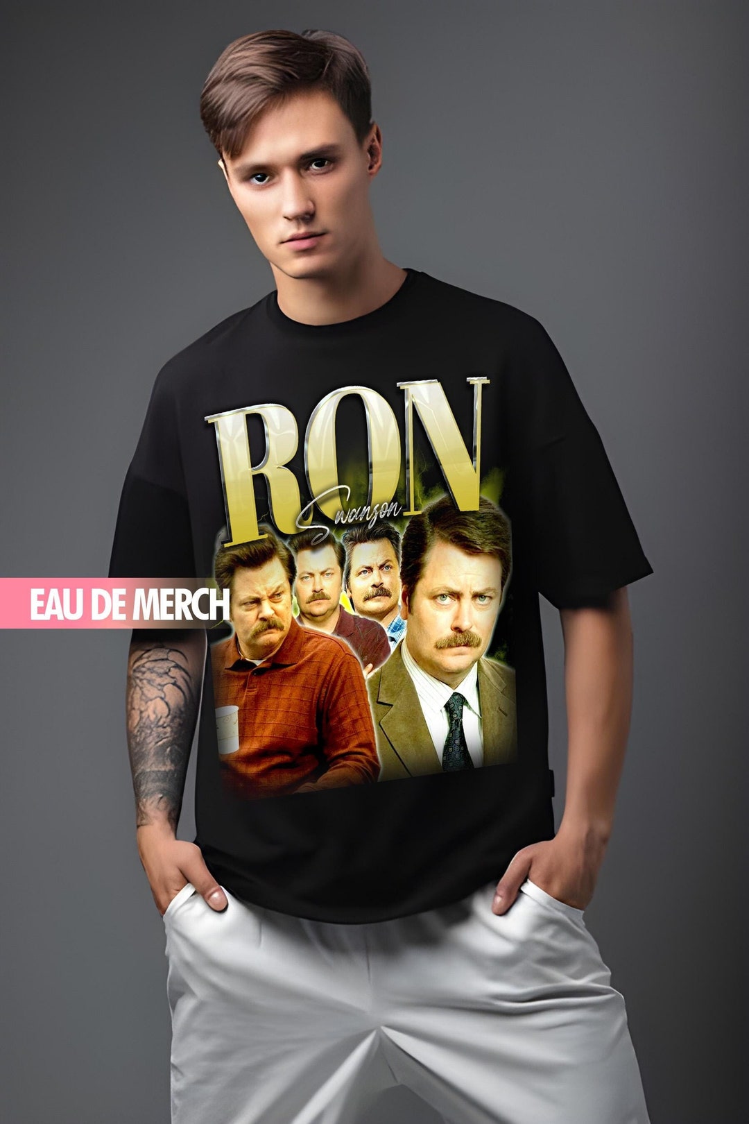 RON SWANSON TEES / Ron Swanson Vintage Shirt / Ron Swanson 90s Tshirt ...