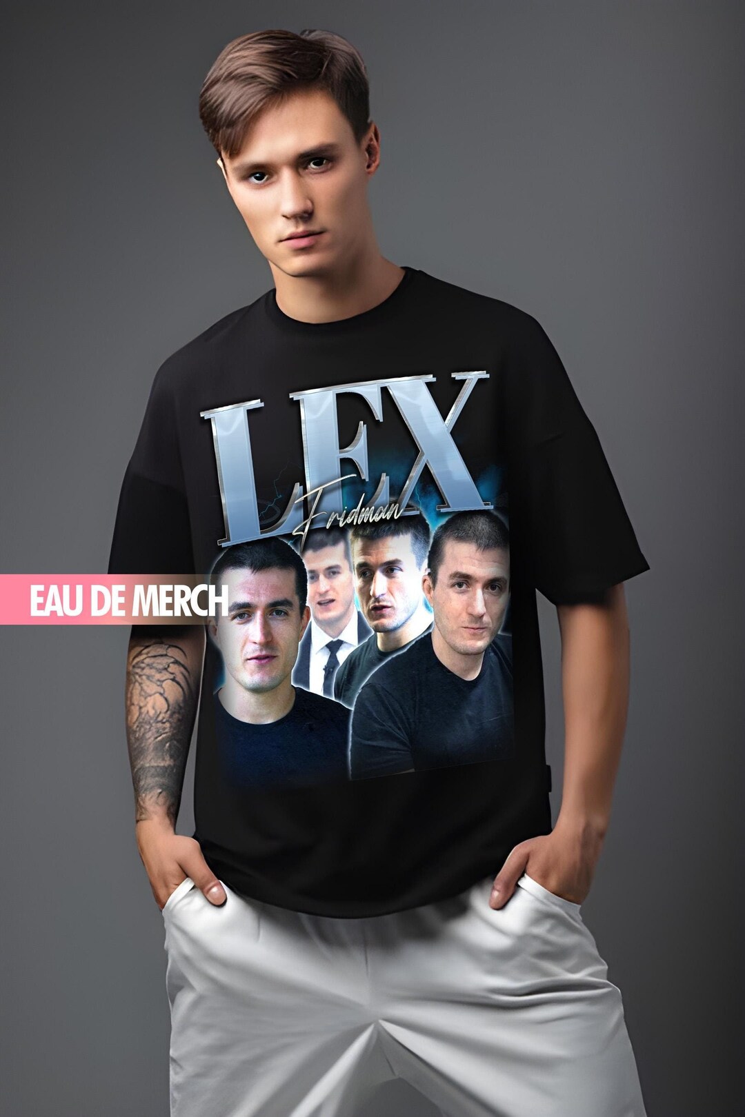 LEX FRIDMAN TEES / Lex Fridman Vintage Shirt / Lex Fridman 90s Tshirt ...