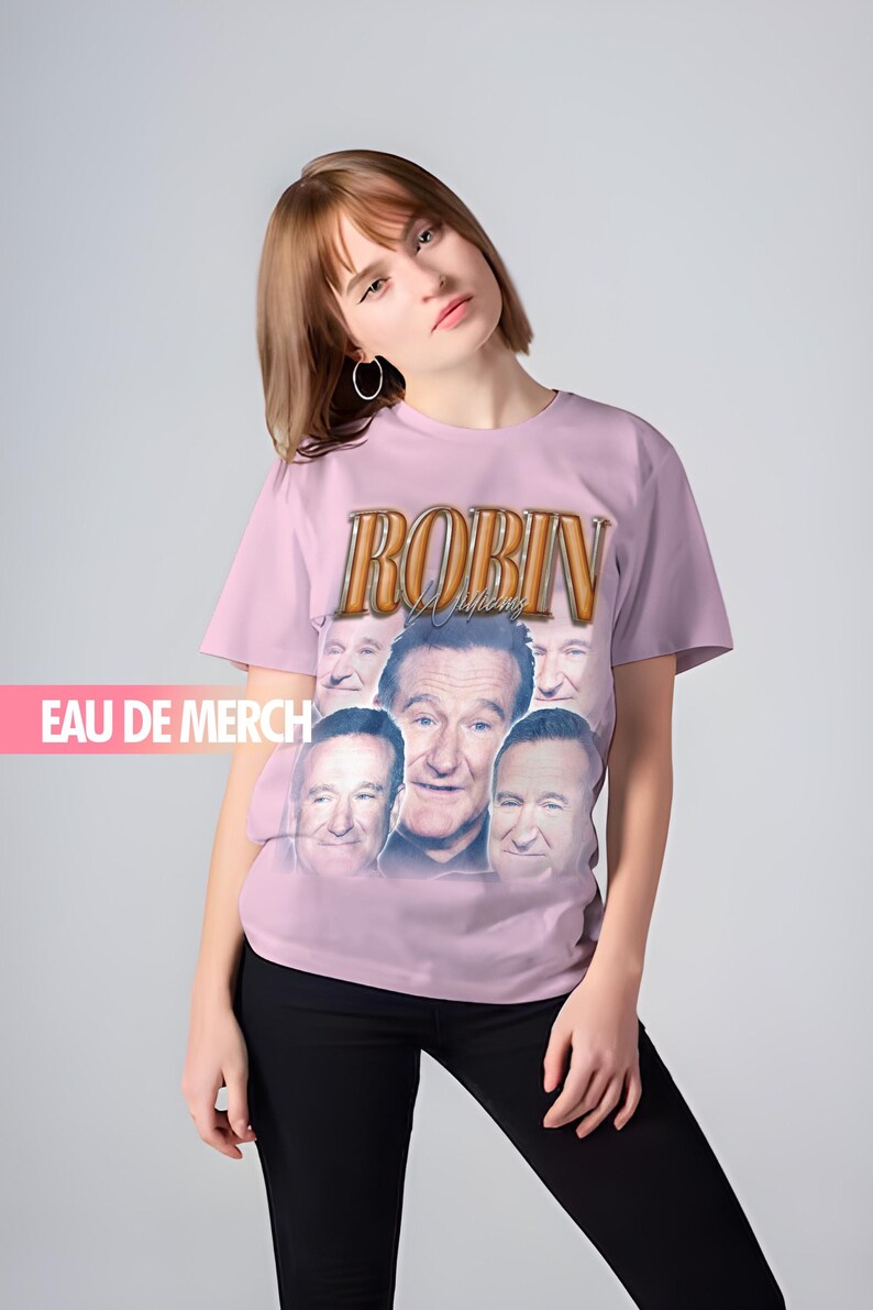 ROBIN WILLIAMS TEES / Robin Williams Vintage Shirt / Robin Williams 90s ...