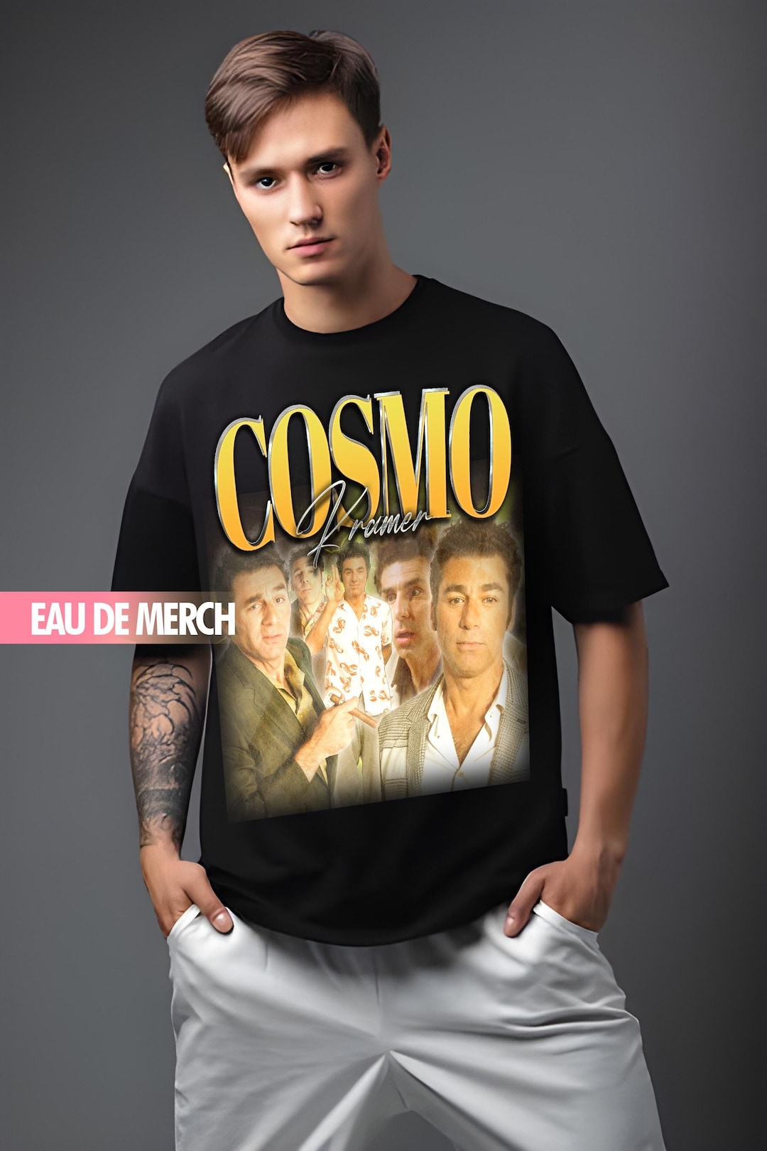COSMO KRAMER TEES / Cosmo Kramer Vintage Shirt / Cosmo Kramer 90s ...