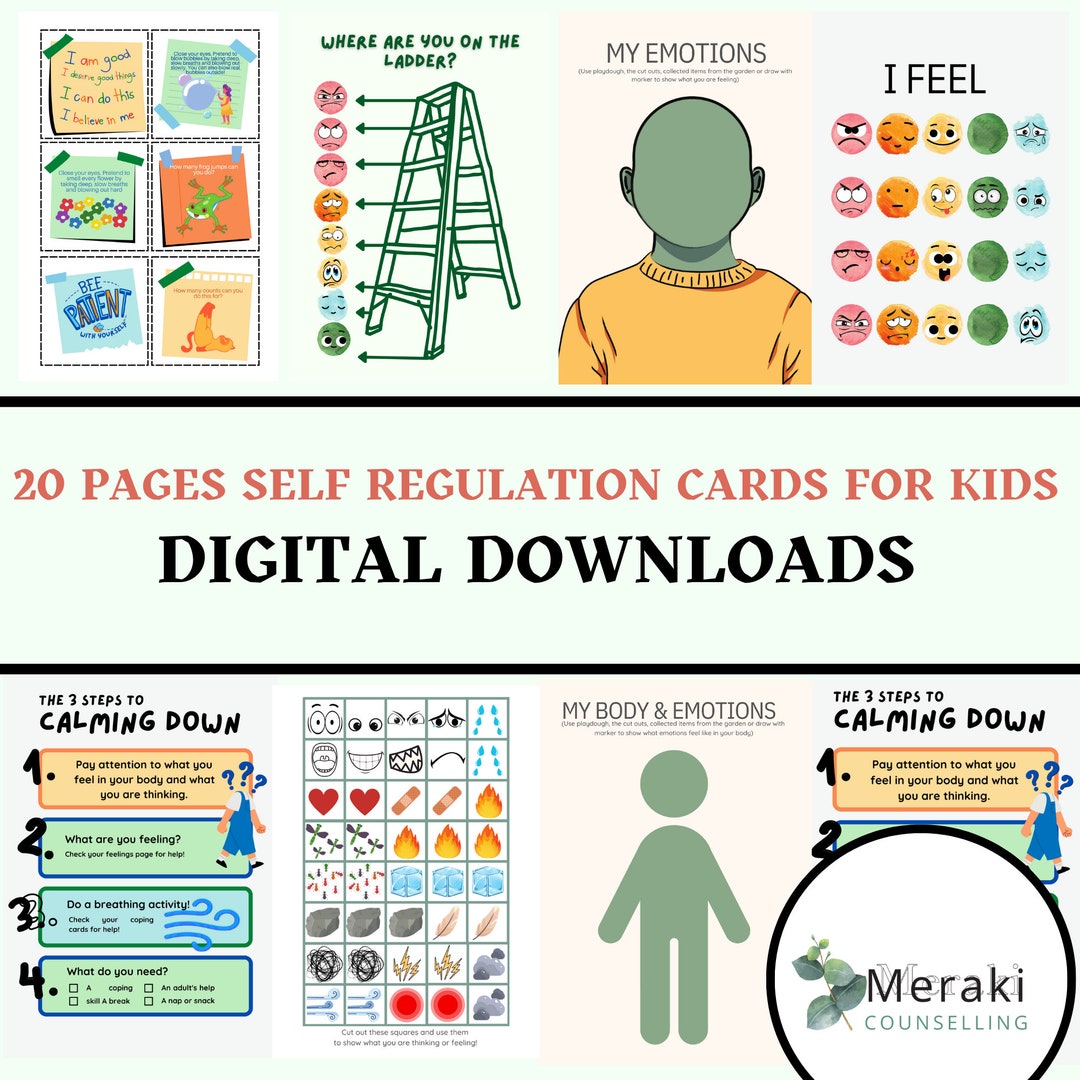 20 Activity Cards for Kids to Become Aware of Negative and Unhelpful ...