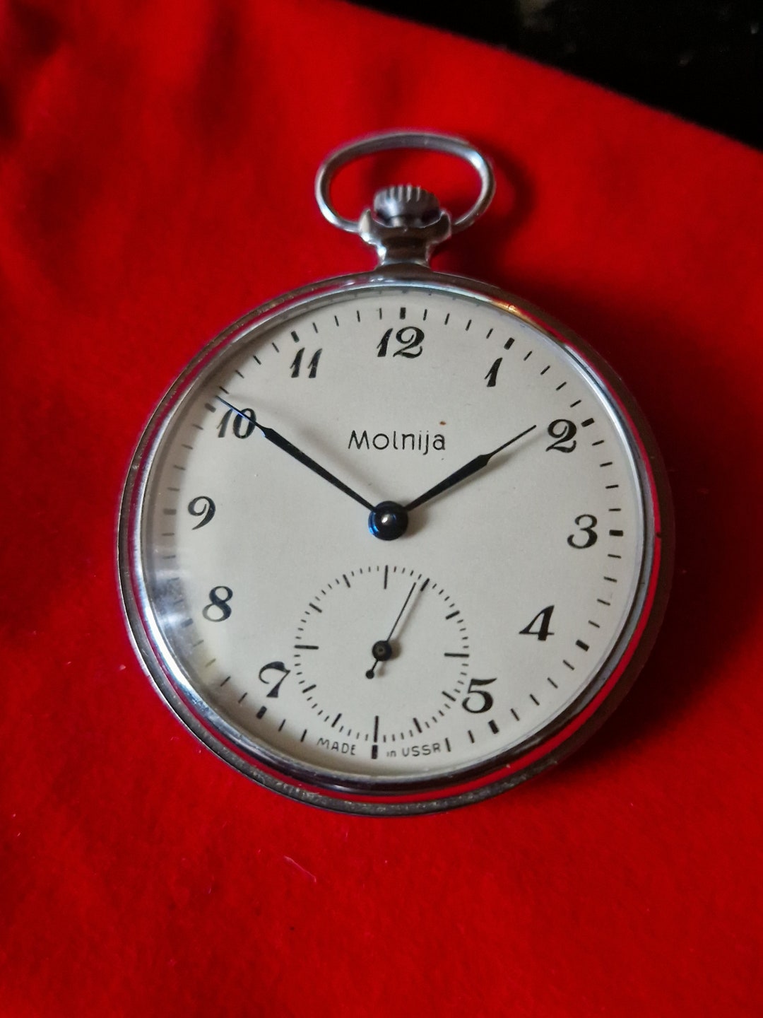 Collectible Watch MOLNIJA Chchz 3602/pocket Watch MOLNIA - Etsy