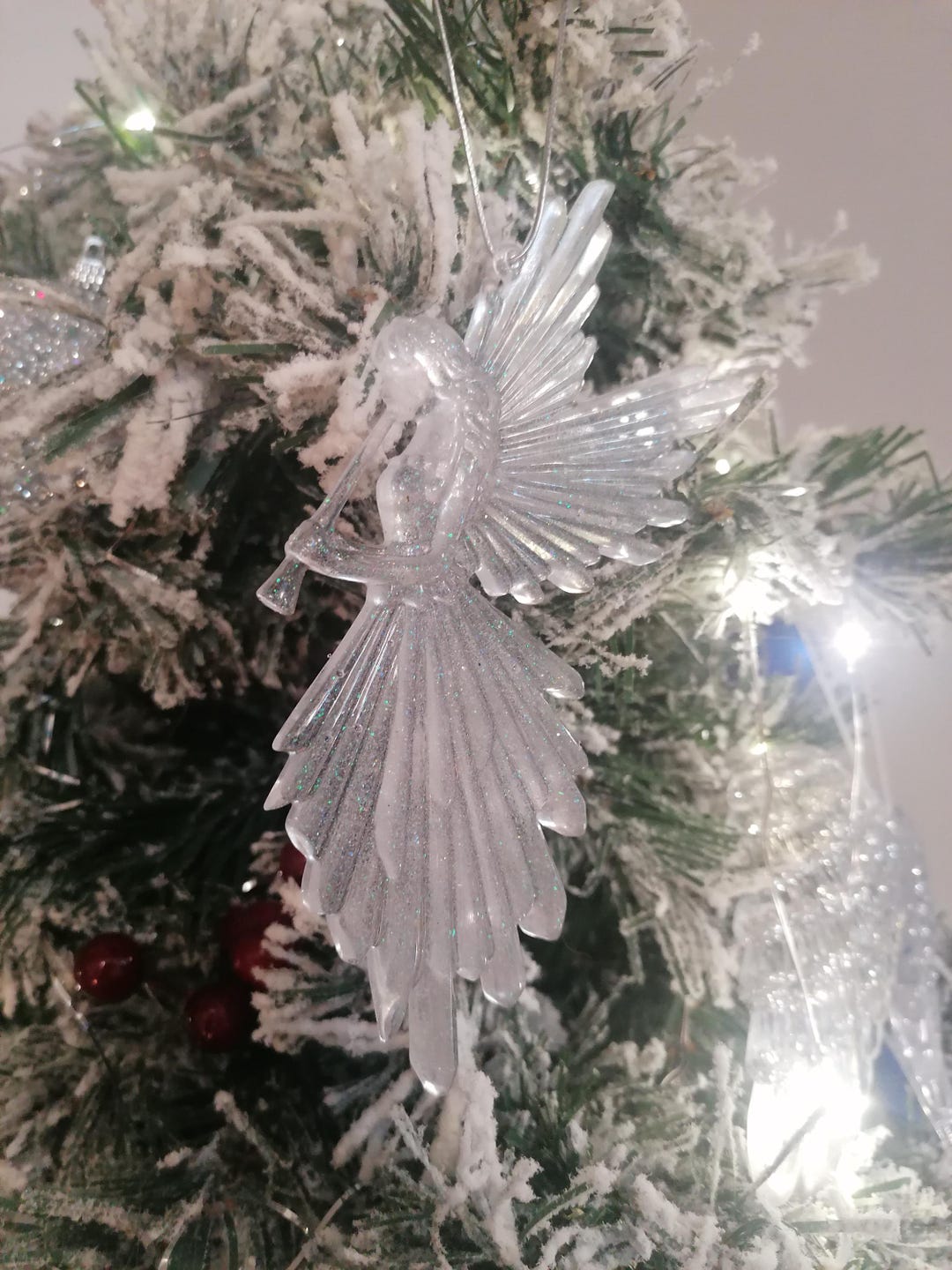Angel, Christmas Tree Hanging Decoration. Keepsake Fairy/angel. Tree ...